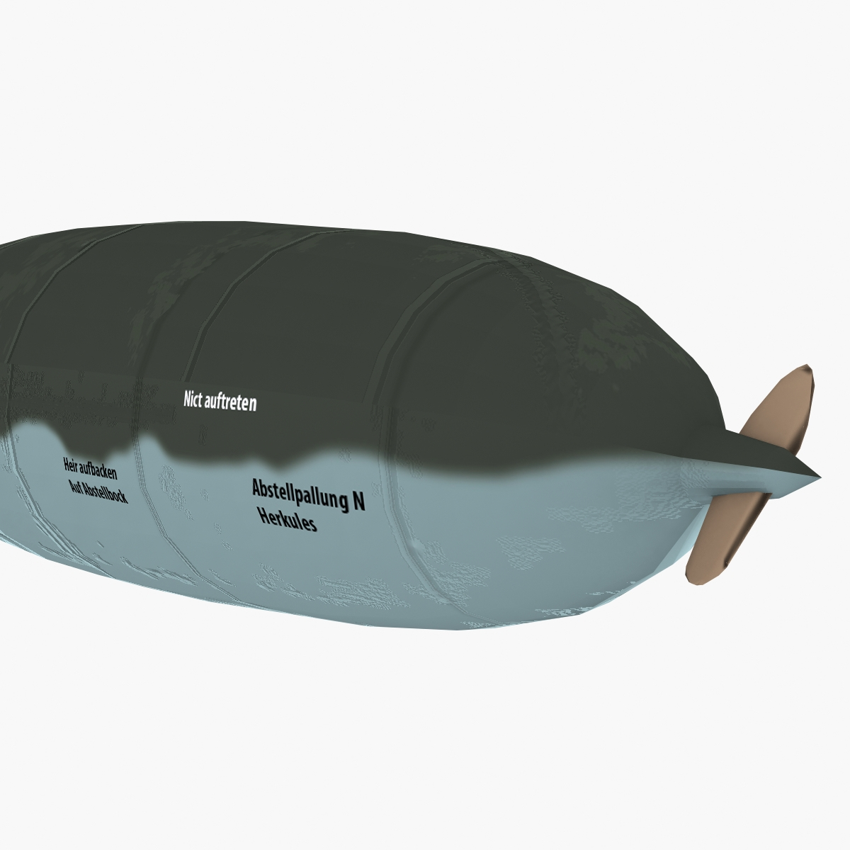 3d model v-1 doodlebug germany