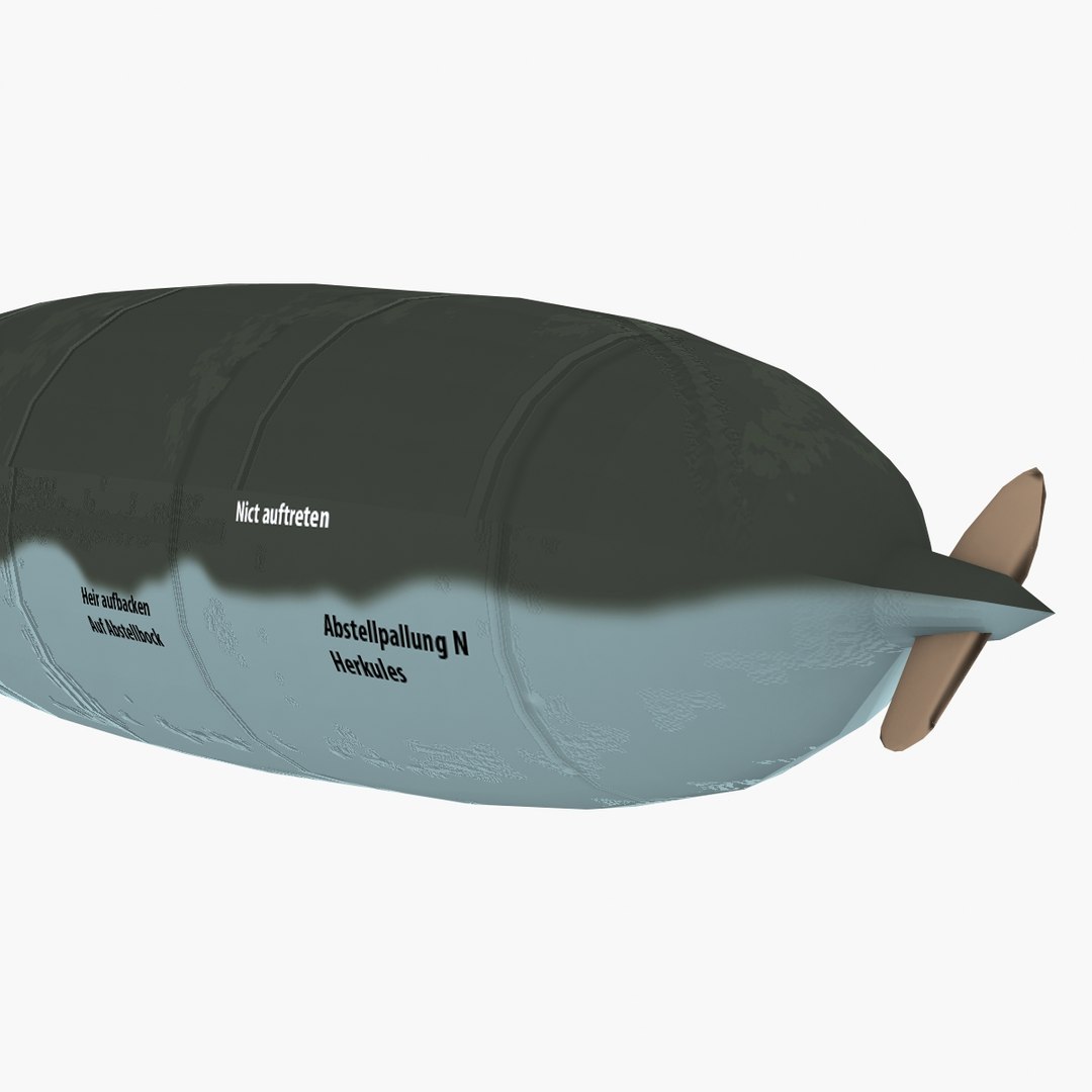 3d model v-1 doodlebug germany