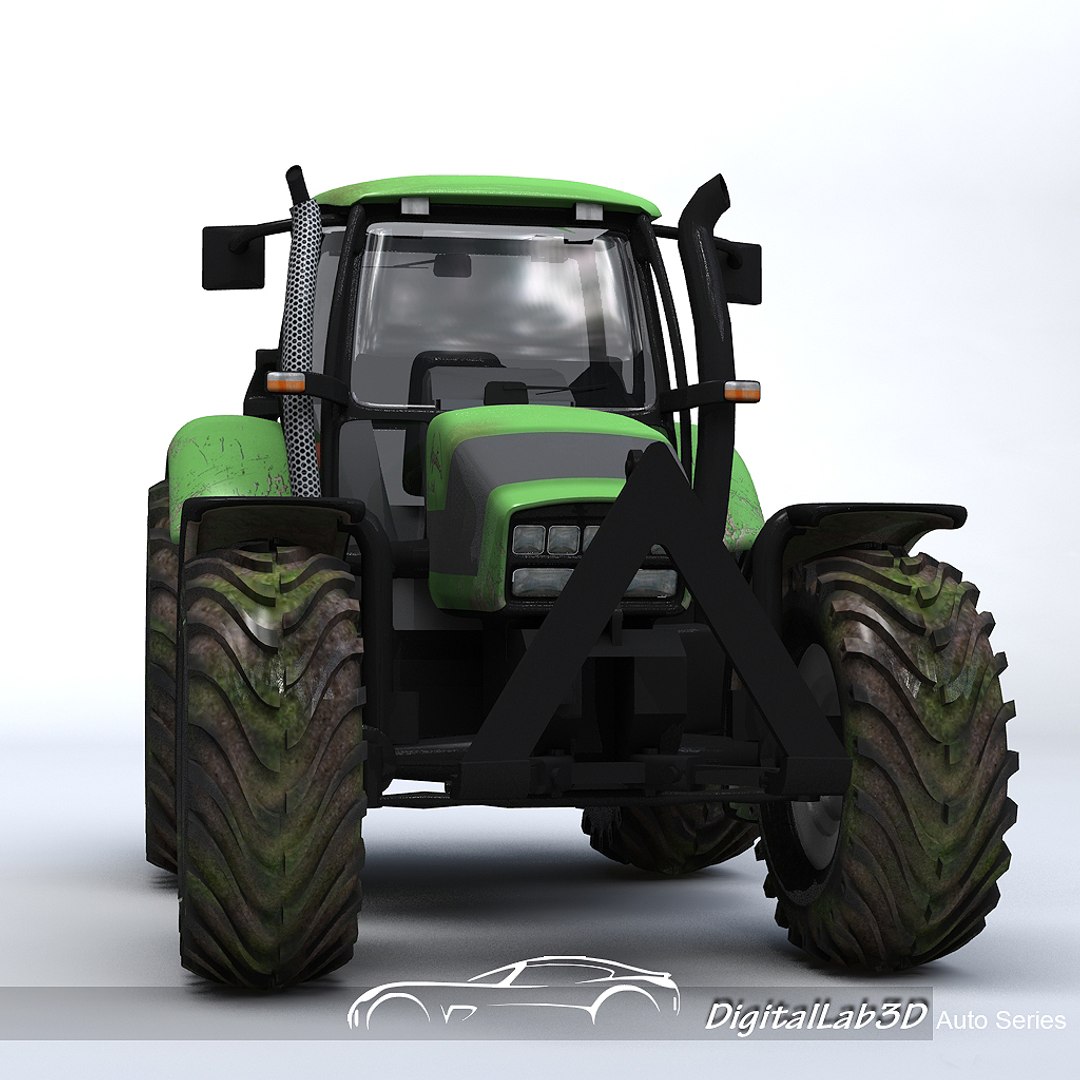 Traktor Tractor 3d Model