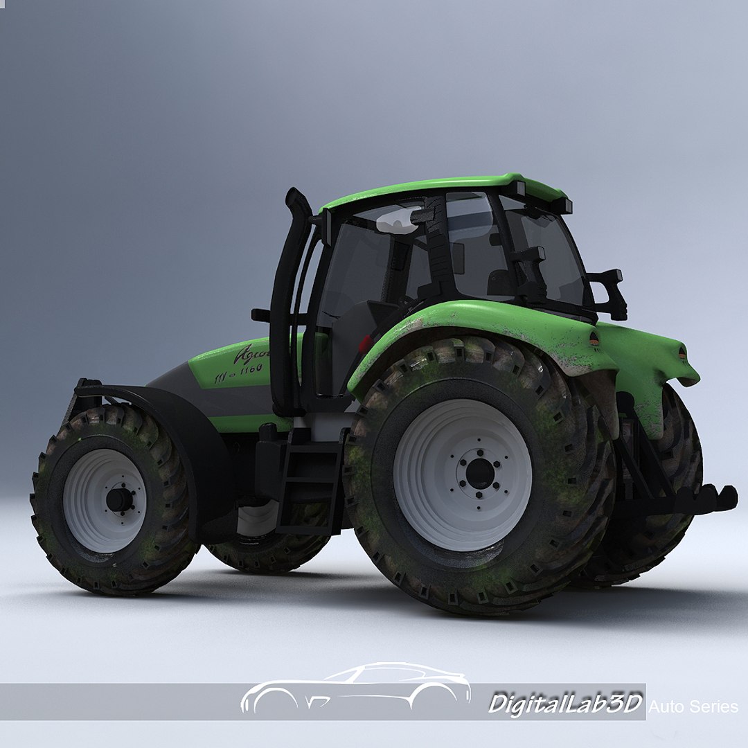 Traktor Tractor 3d Model
