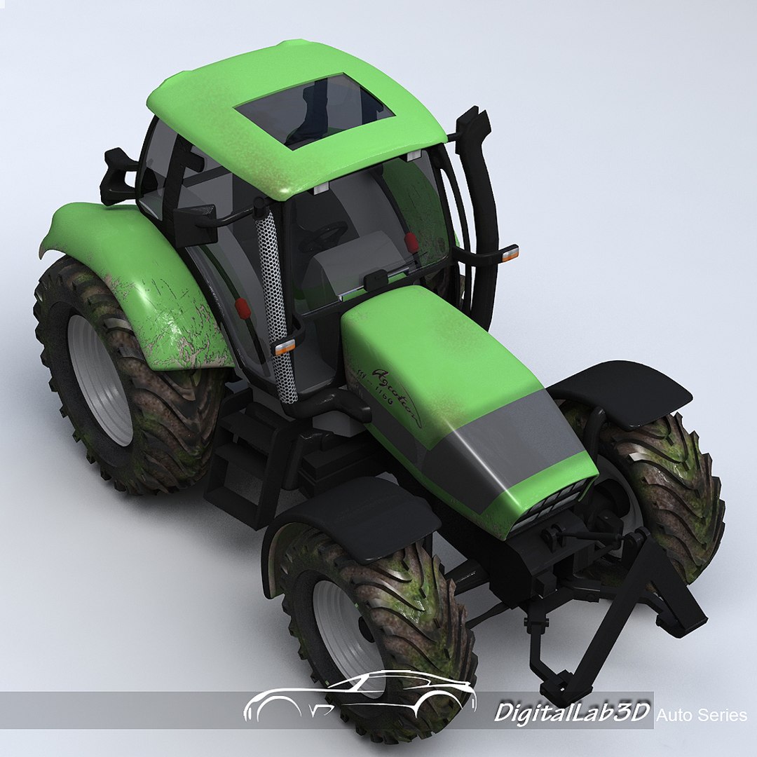 Traktor Tractor 3d Model