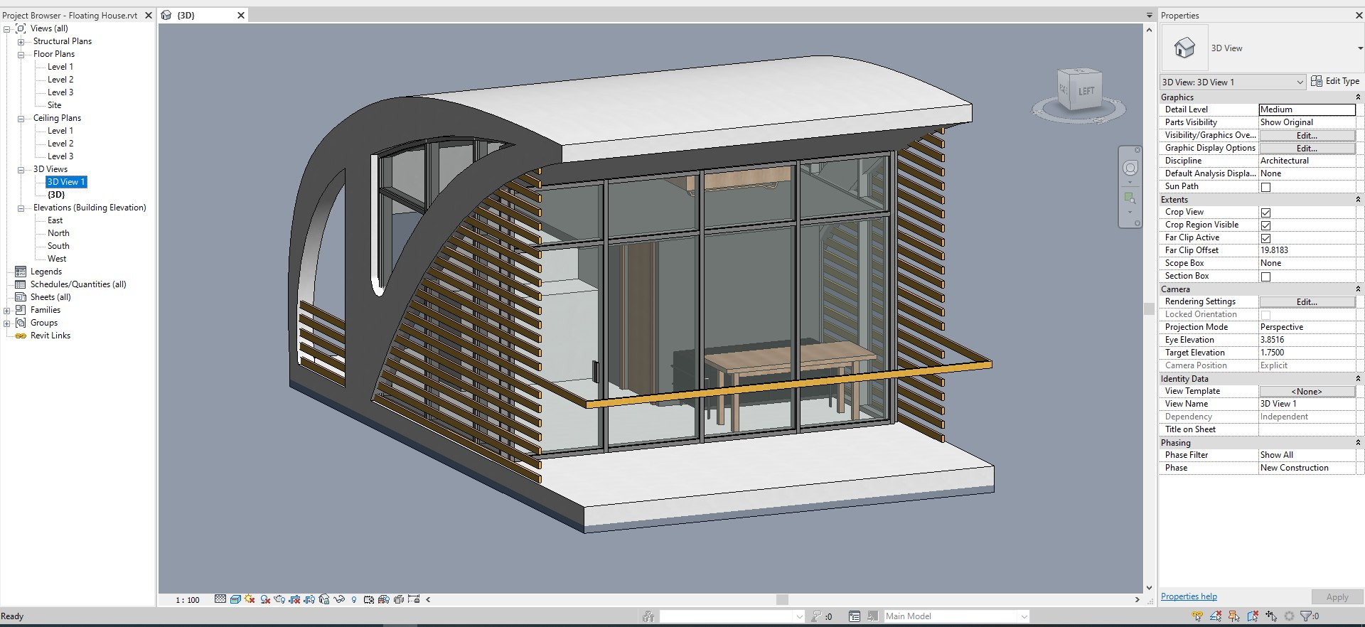 Small Floating House 3D - TurboSquid 1572042