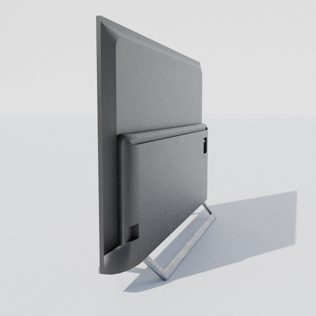 43in TV 3D Model - TurboSquid 2301734