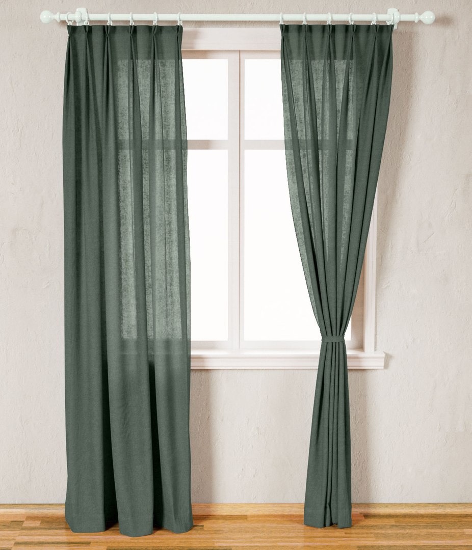 3D Country Solid Green Linen Model - TurboSquid 1226141
