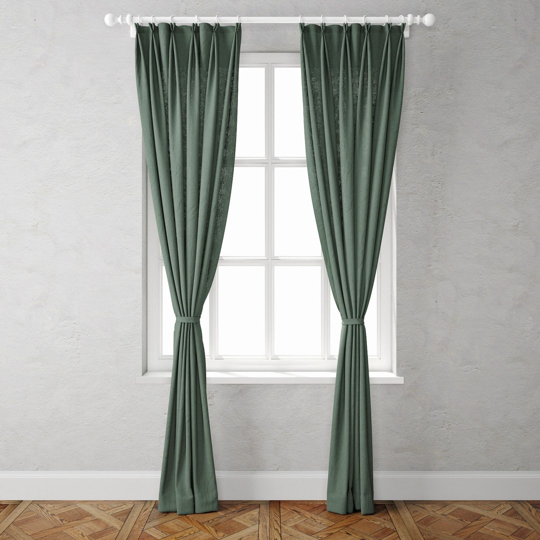 3D Country Solid Green Linen Model - TurboSquid 1226141