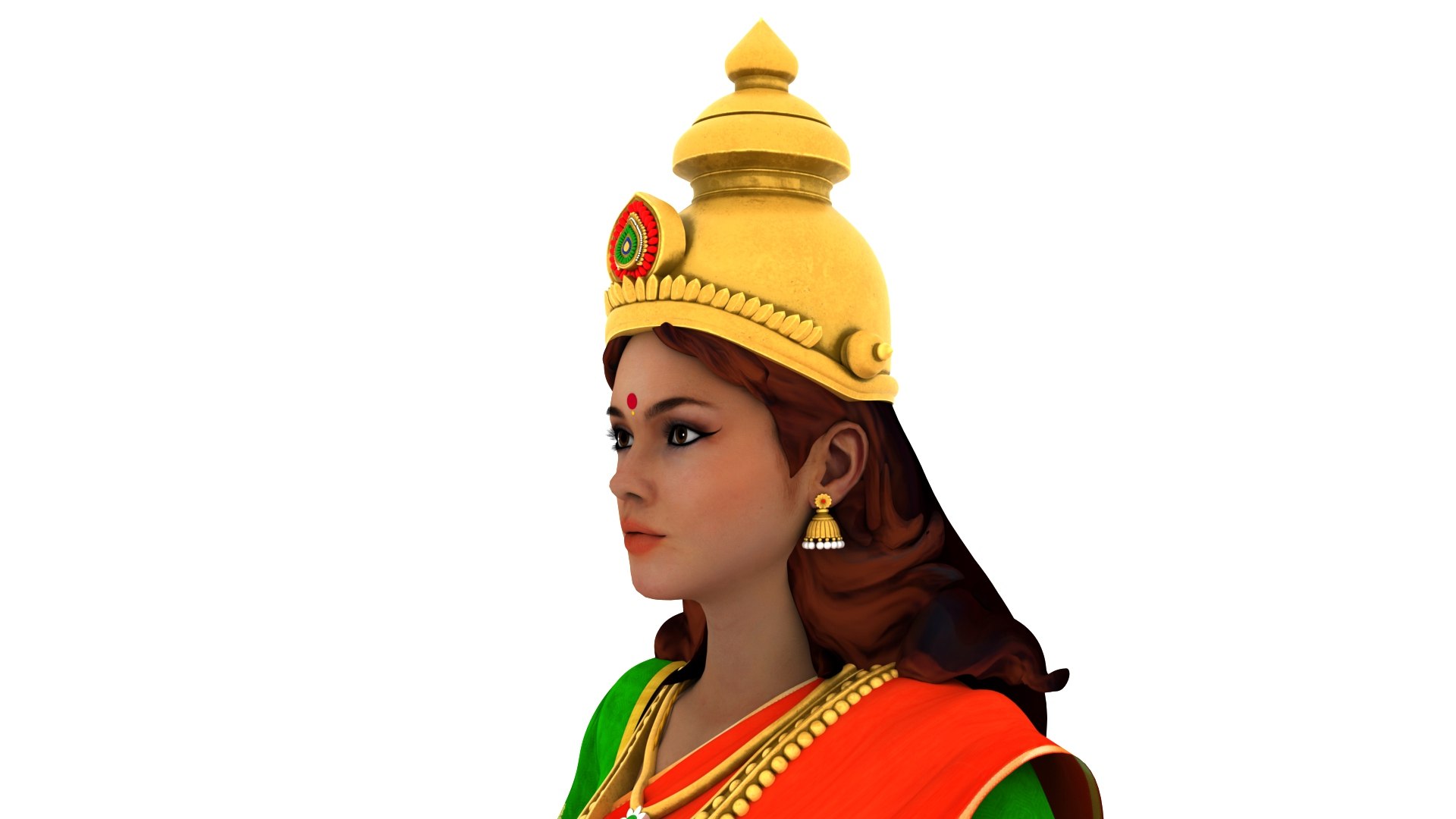 Sita T Pose 3D Model - TurboSquid 2295303