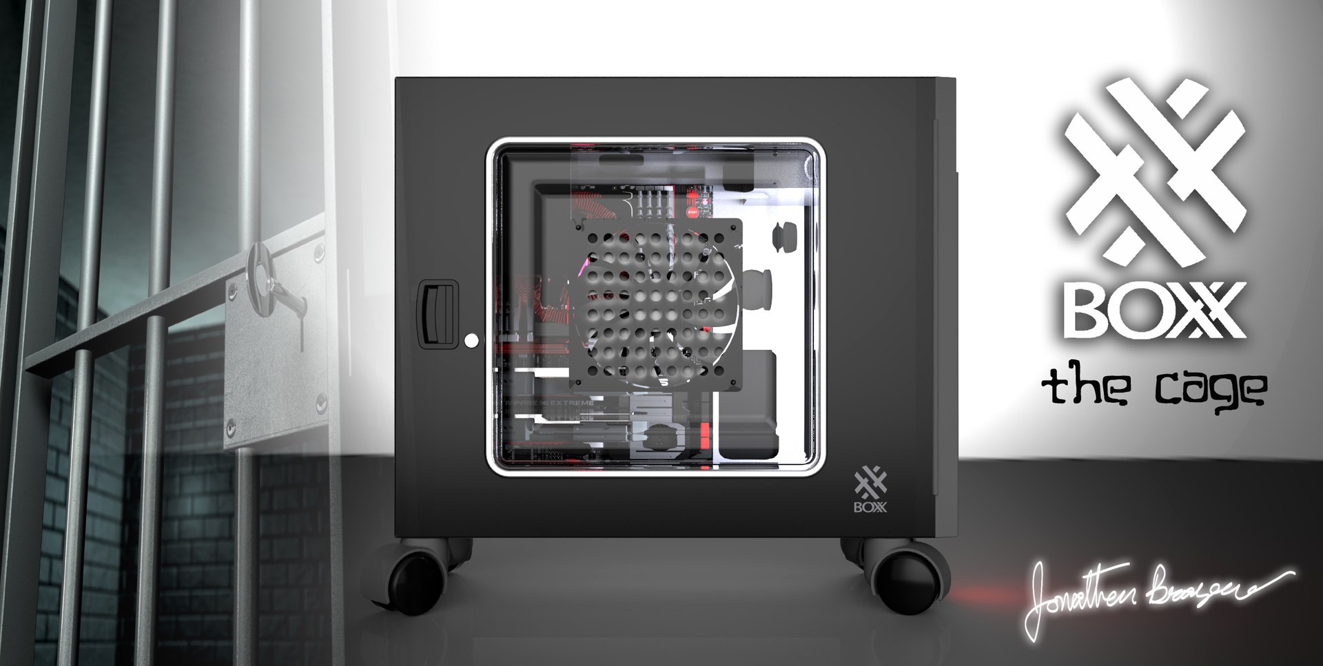 Maya Boxx Computers Case Cage