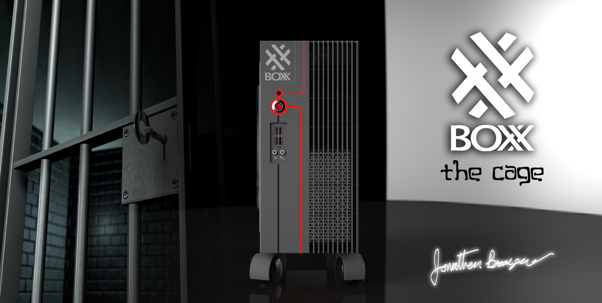 Maya Boxx Computers Case Cage