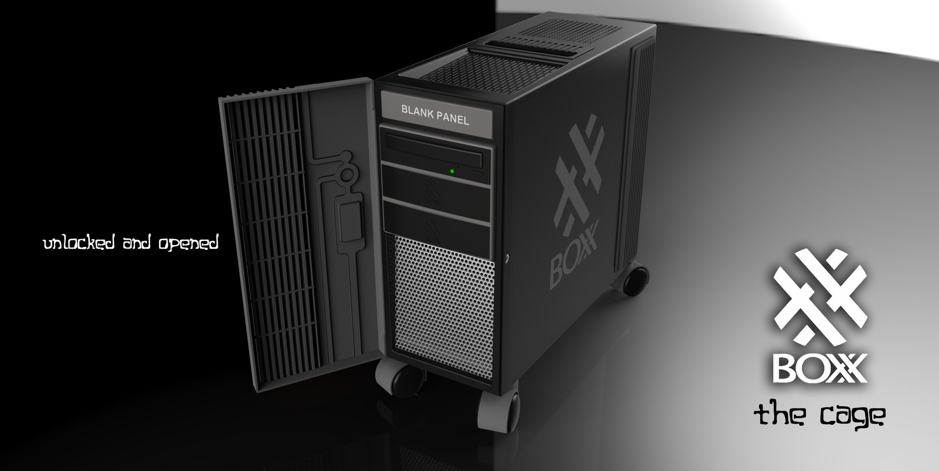 Maya Boxx Computers Case Cage