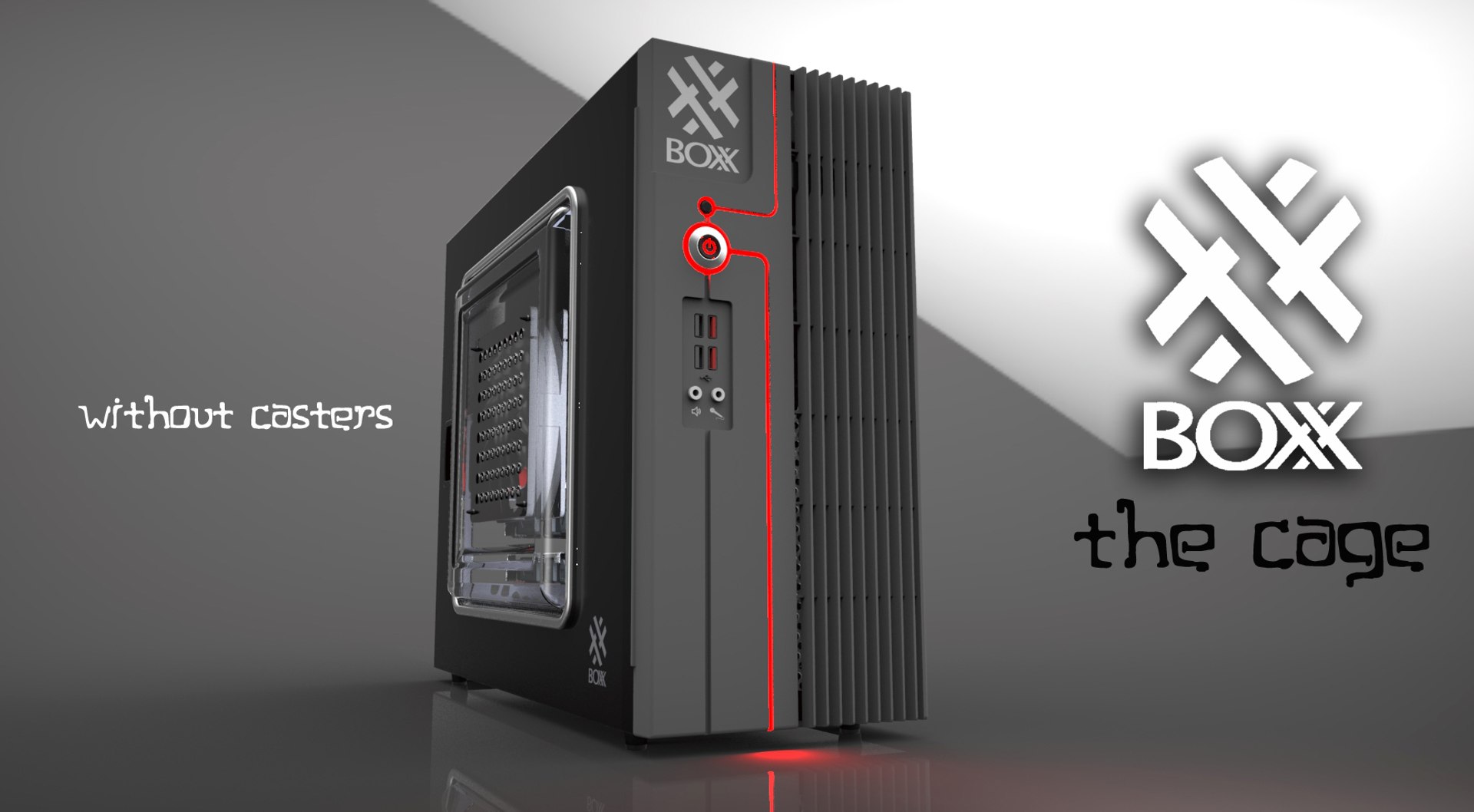 Maya Boxx Computers Case Cage