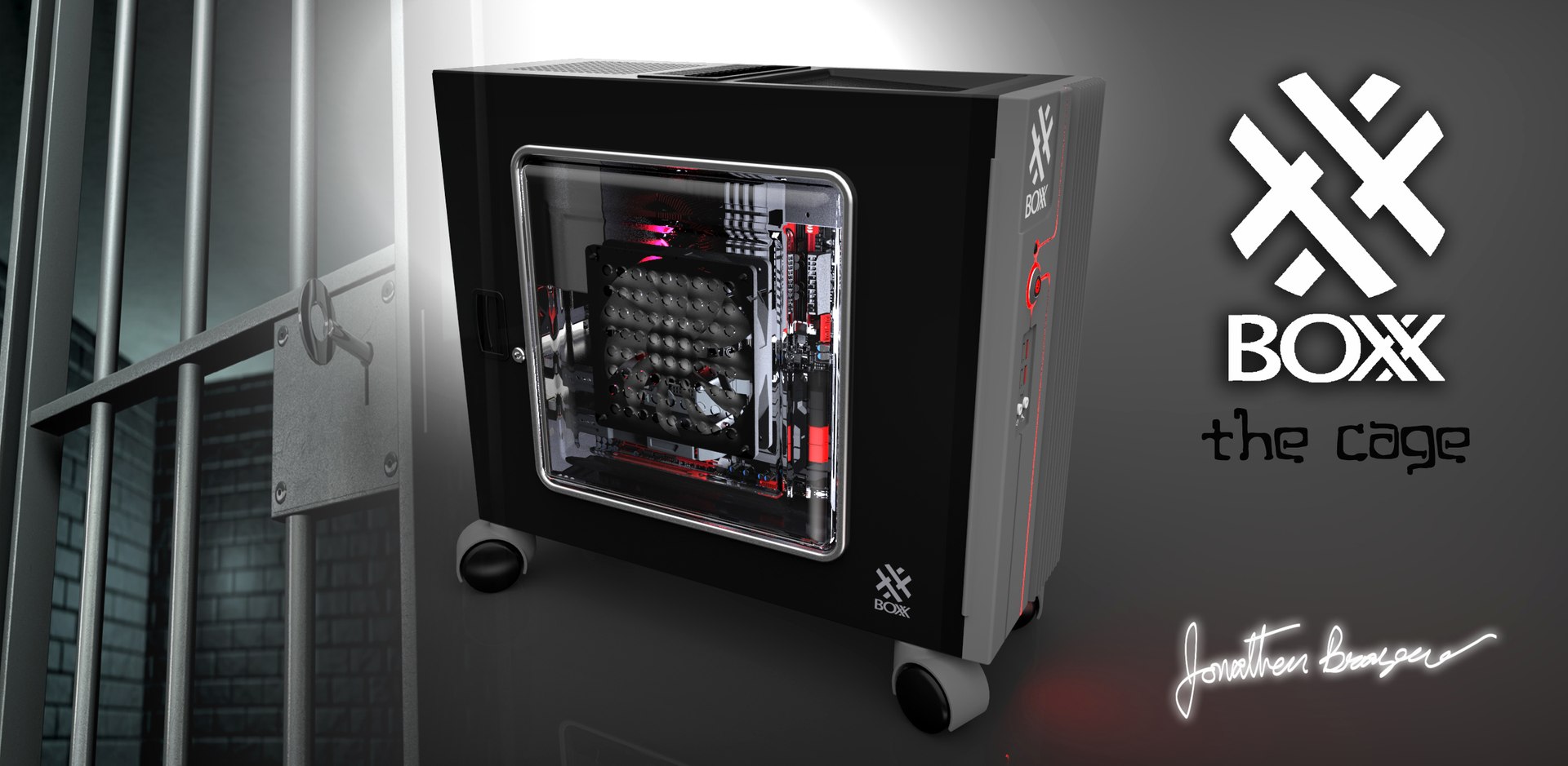 Maya Boxx Computers Case Cage