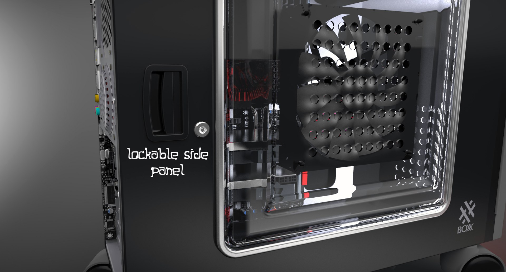 Maya Boxx Computers Case Cage