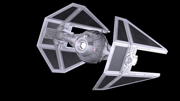 3D модель Звездные войны TIE Interceptor - TurboSquid 1022987
