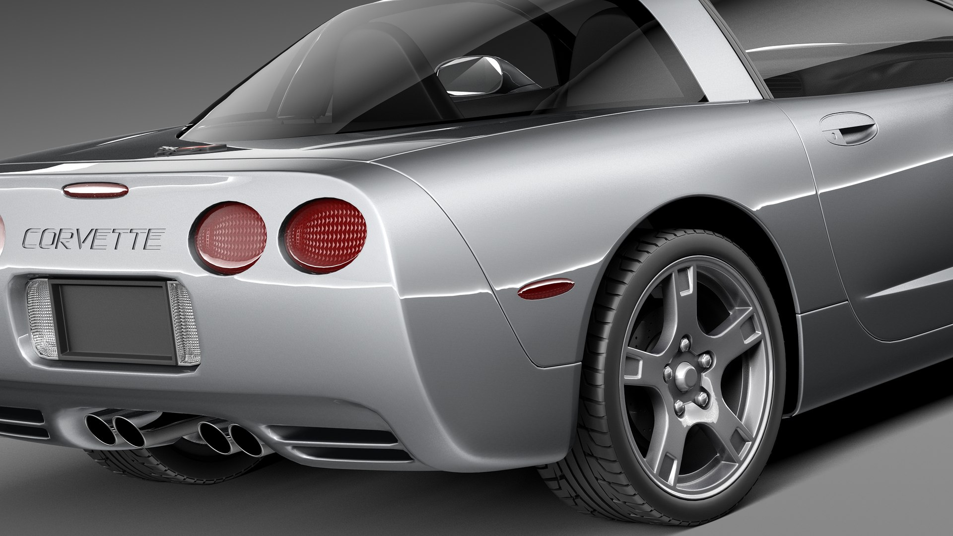 chevrolet corvette c5 vette c4d
