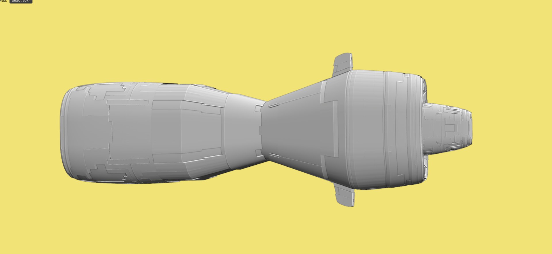3D Capital Ship - TurboSquid 2195557