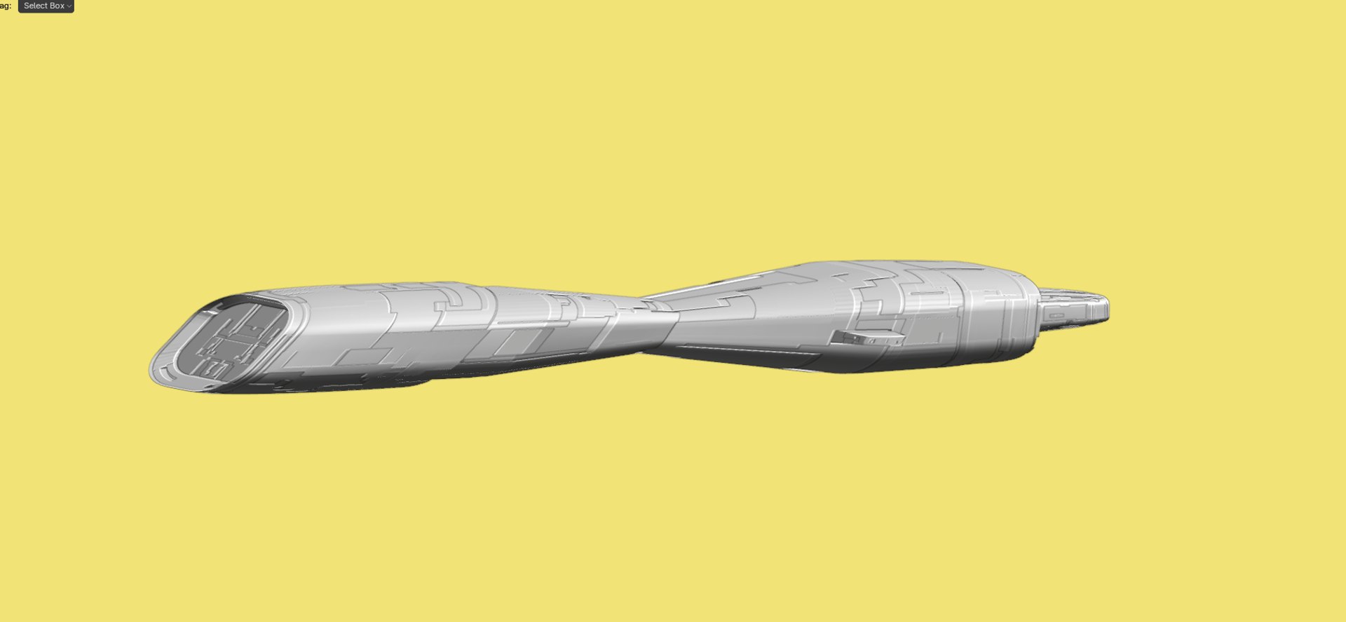3D Capital Ship - TurboSquid 2195557