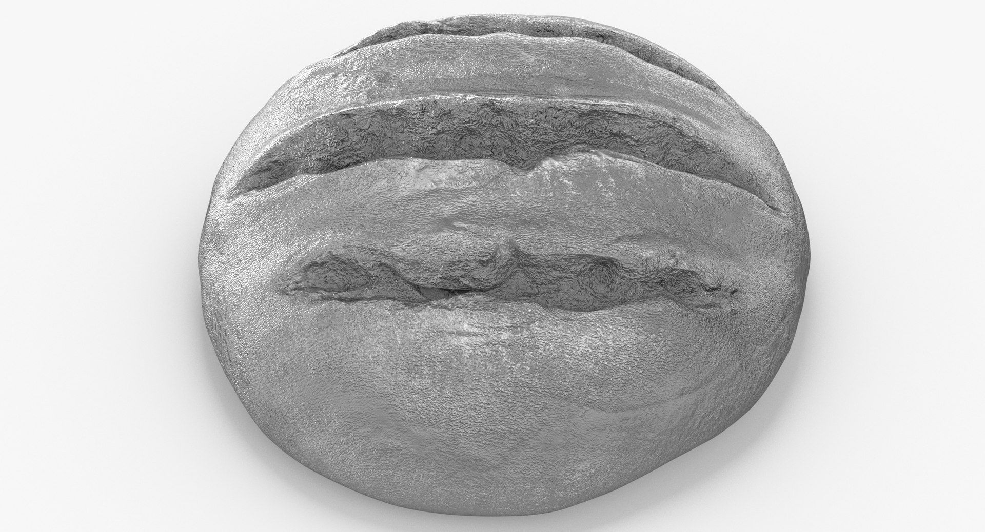 3D Model Bread Loaves Silver And Gold Collection 01 - 2 Models ...
