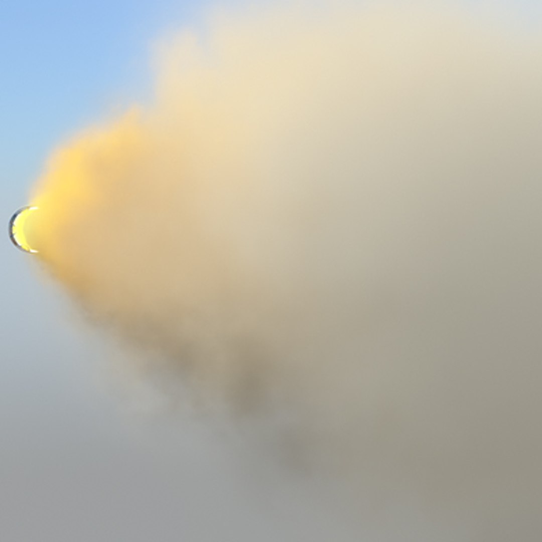 3d Rocket Exhaust Trail