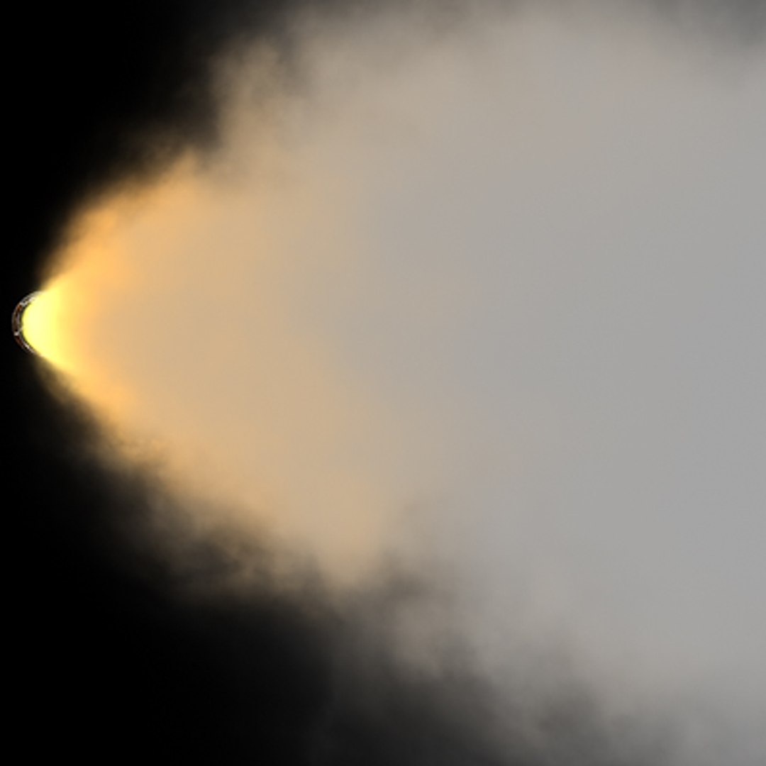3d Rocket Exhaust Trail