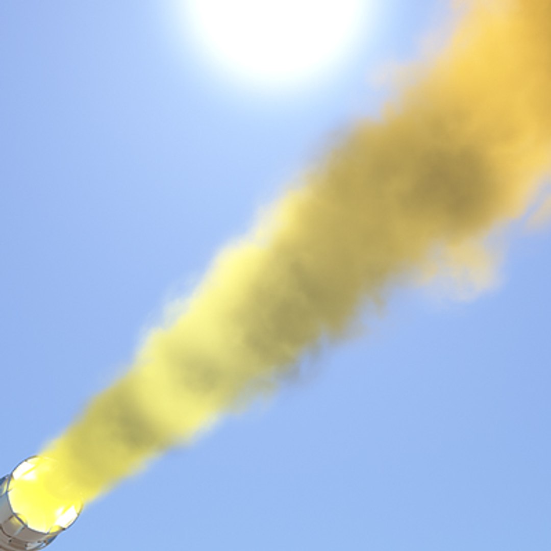 3d Rocket Exhaust Trail