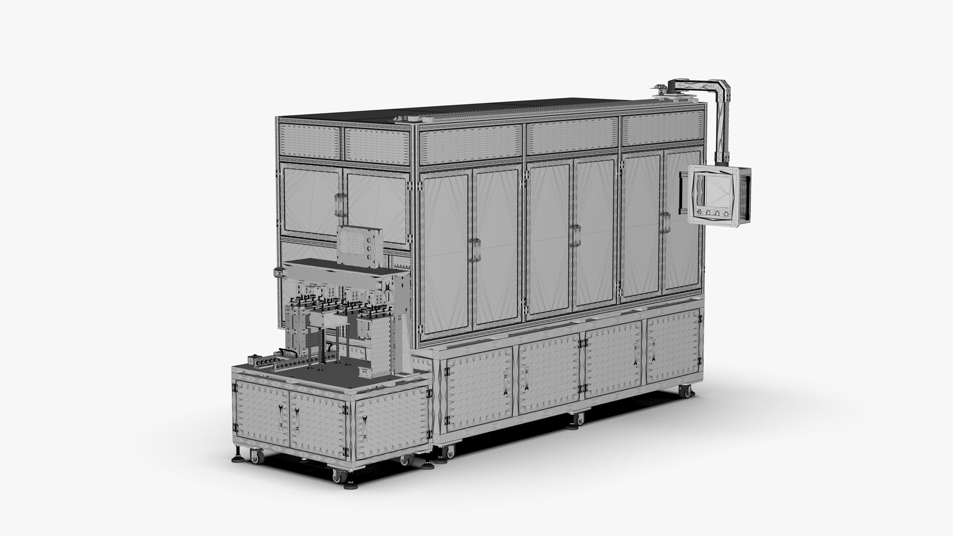 3D Model Automatic Soft Pack Battery Welding Line - TurboSquid 2153854