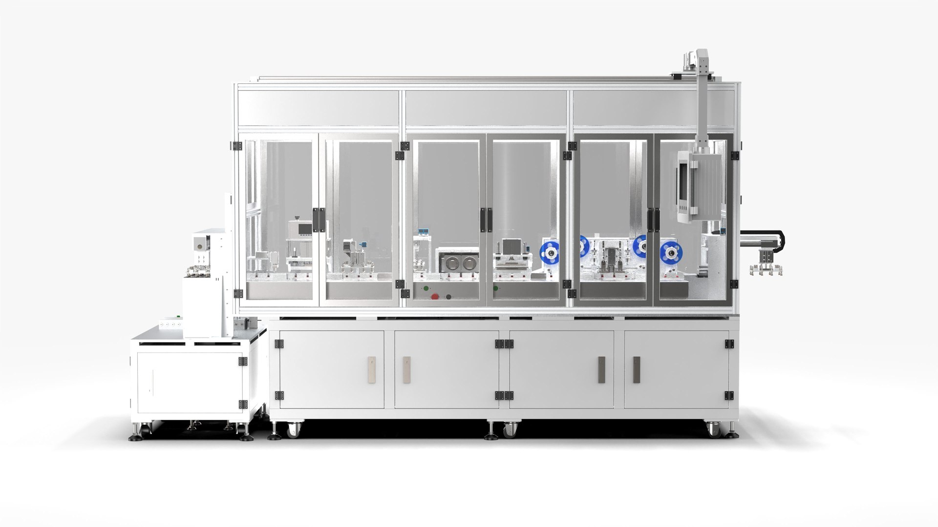 3D Model Automatic Soft Pack Battery Welding Line - TurboSquid 2153854