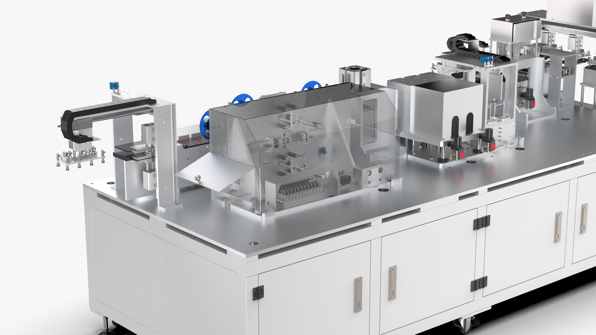 3D Model Automatic Soft Pack Battery Welding Line - TurboSquid 2153854