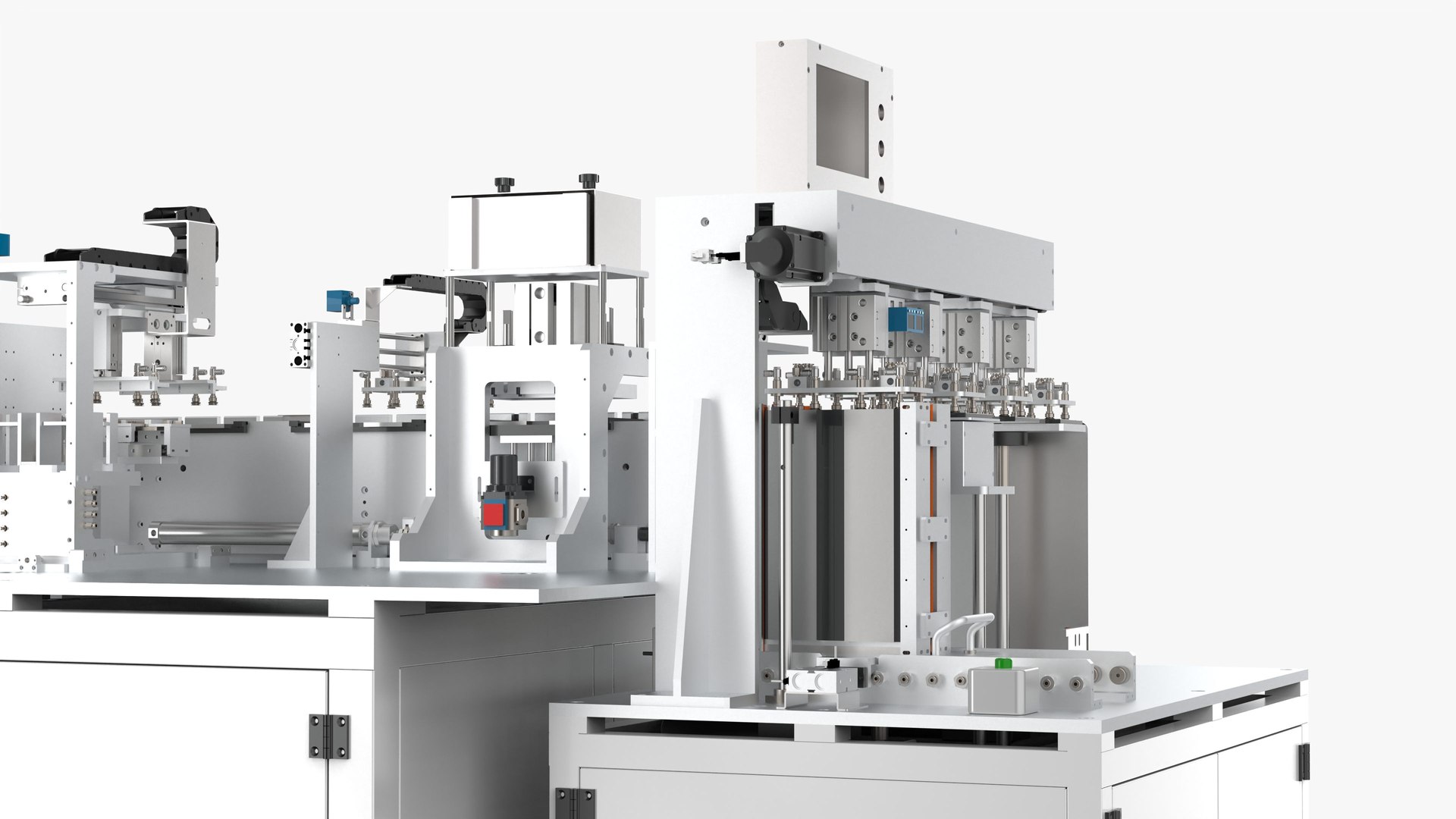 3D Model Automatic Soft Pack Battery Welding Line - TurboSquid 2153854