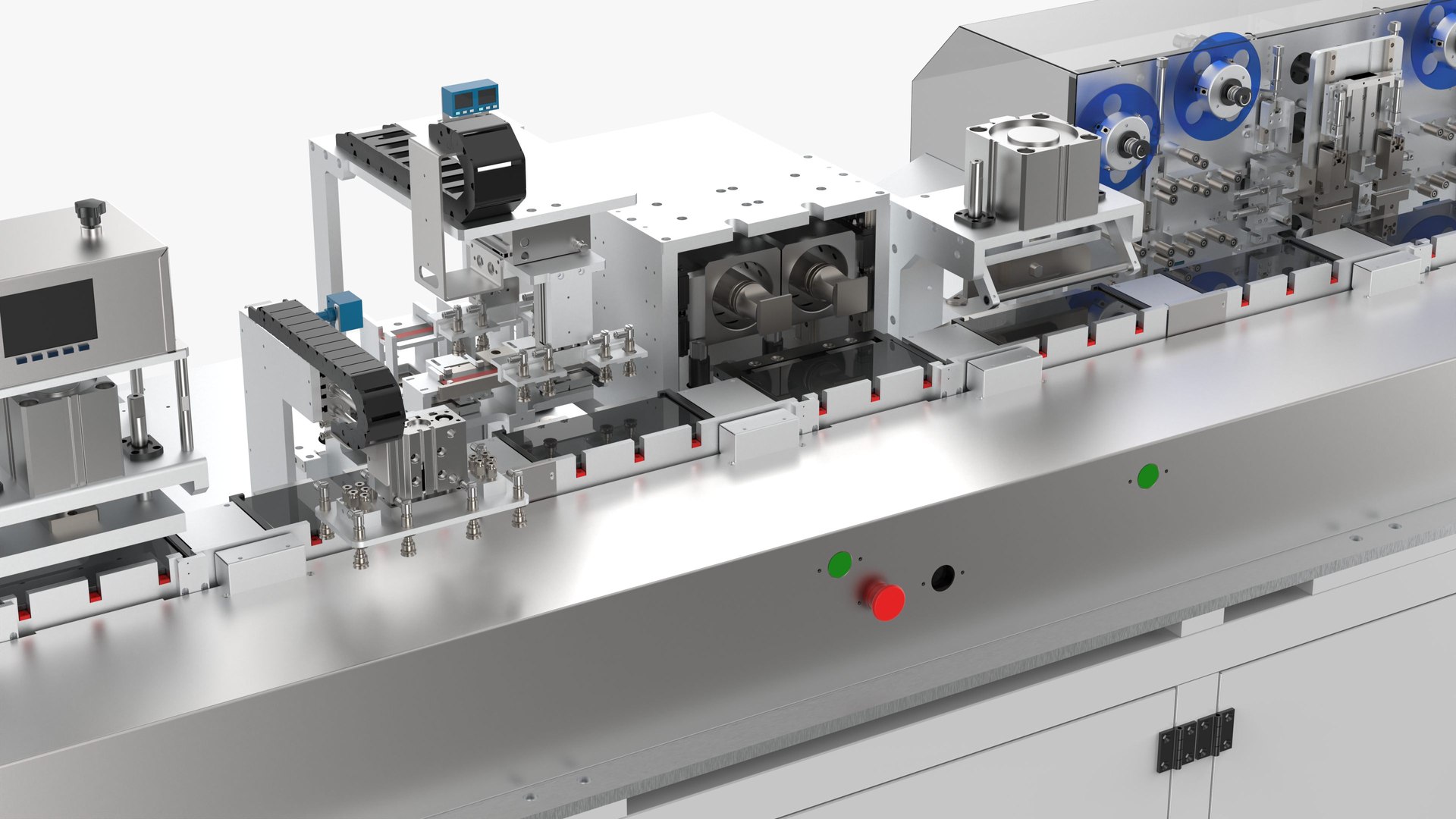 3D Model Automatic Soft Pack Battery Welding Line - TurboSquid 2153854
