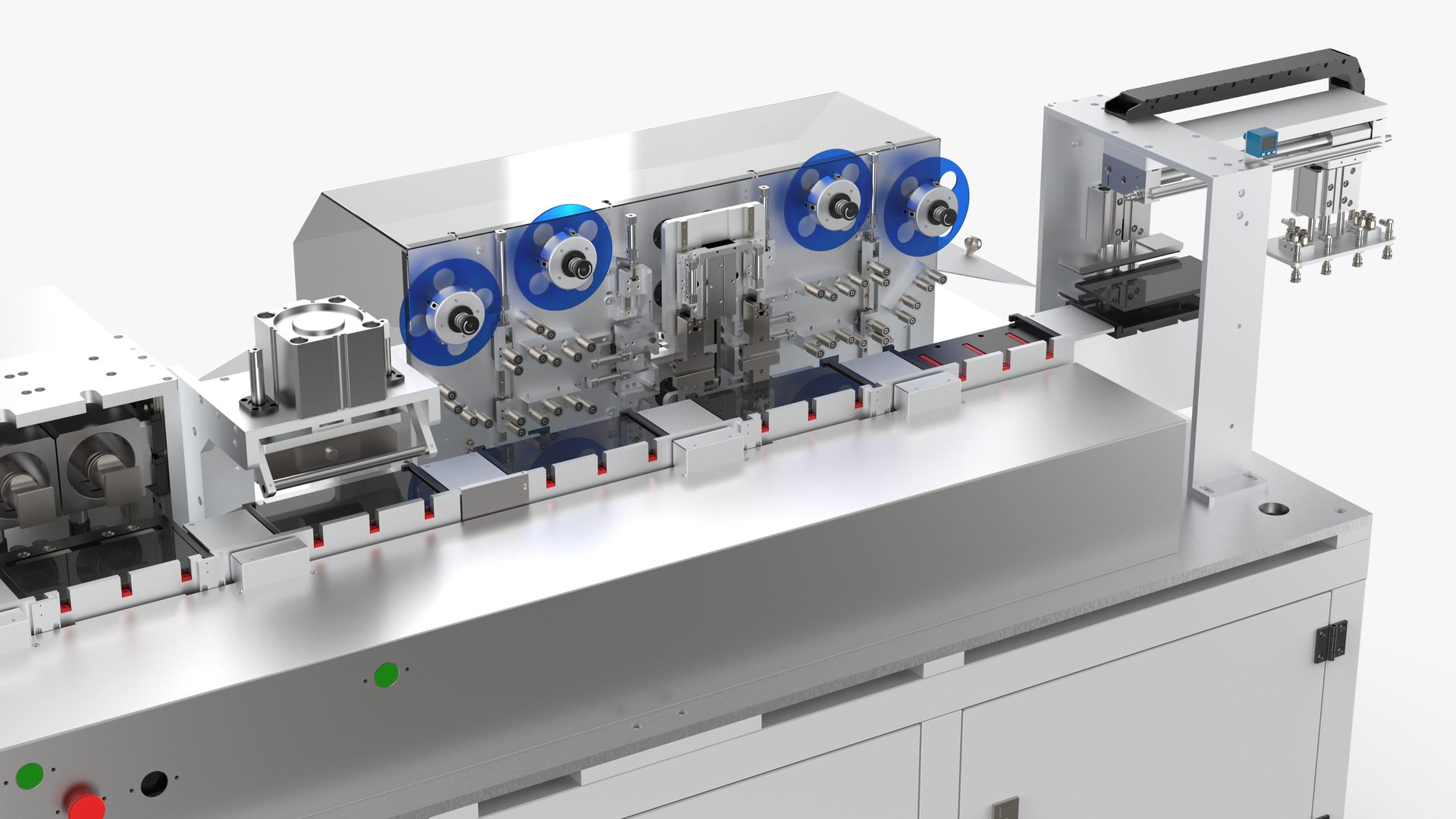 3D Model Automatic Soft Pack Battery Welding Line - TurboSquid 2153854