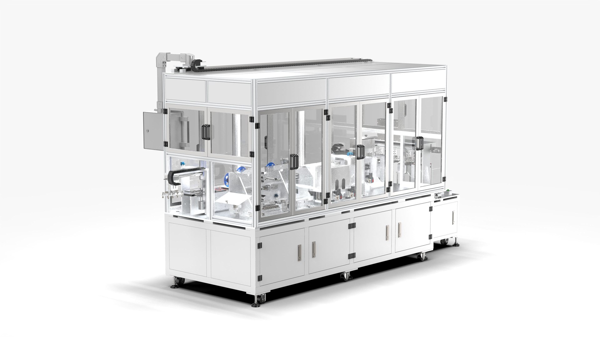 3D Model Automatic Soft Pack Battery Welding Line - TurboSquid 2153854