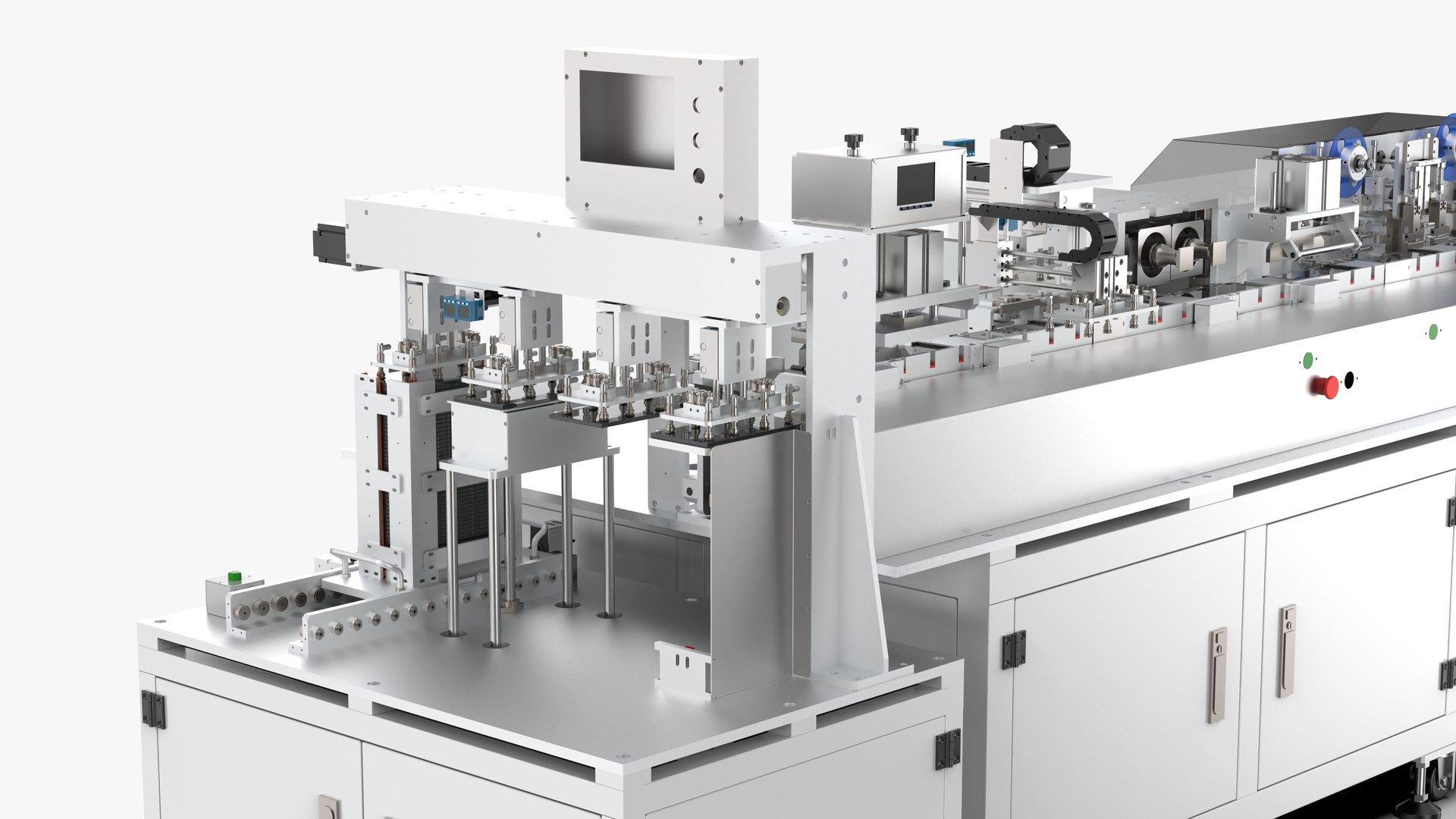 3D Model Automatic Soft Pack Battery Welding Line - TurboSquid 2153854