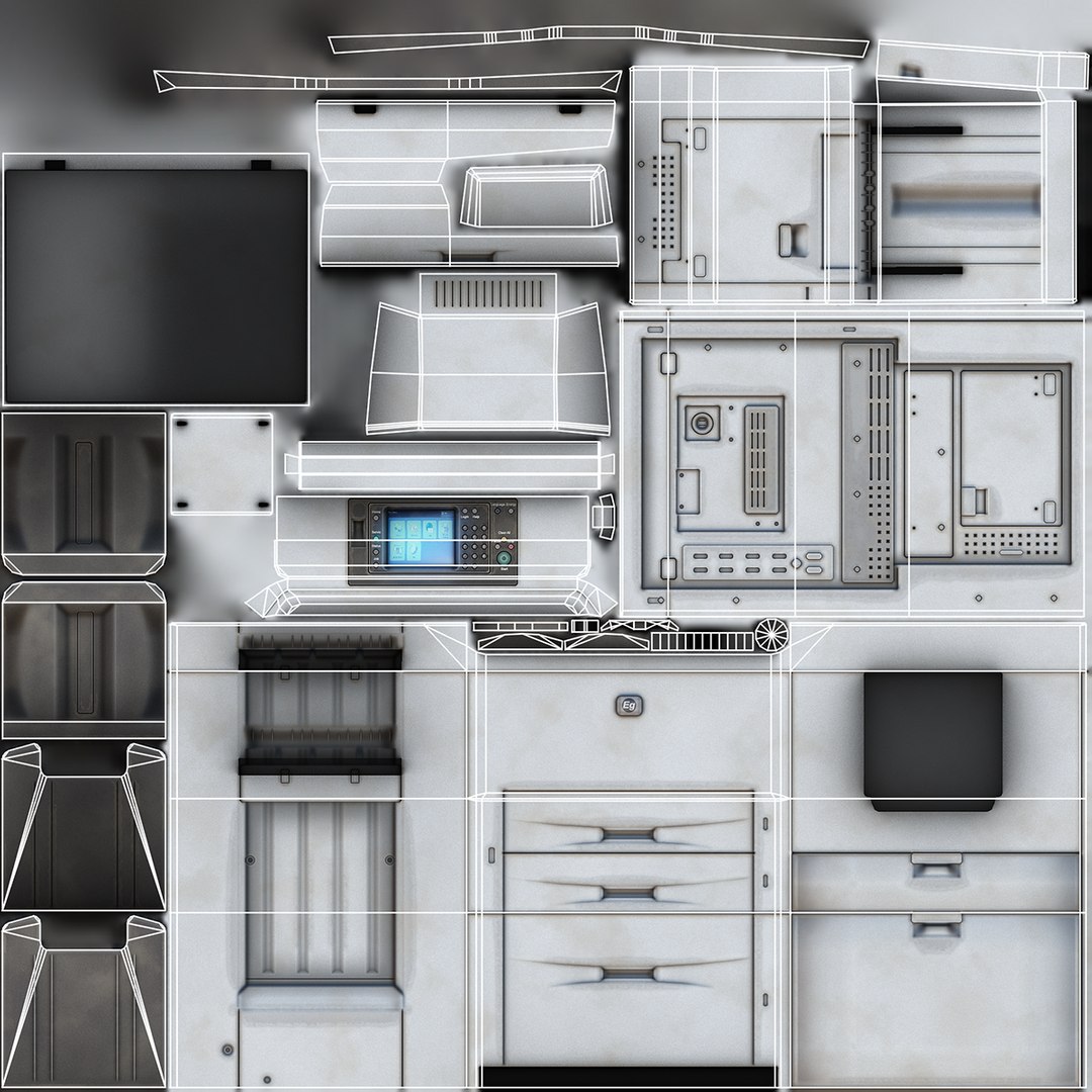 3d Model Printer Fax