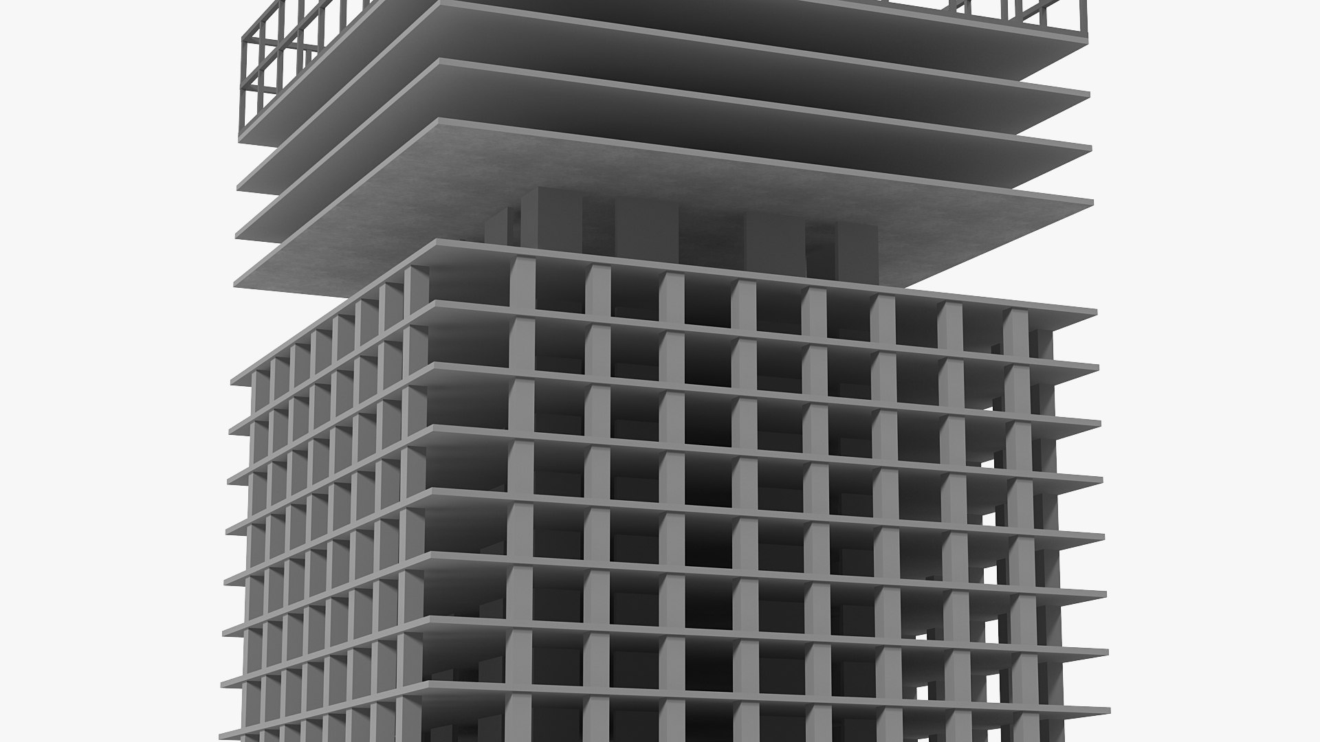 3D model skyscraper modern urban - TurboSquid 1474155