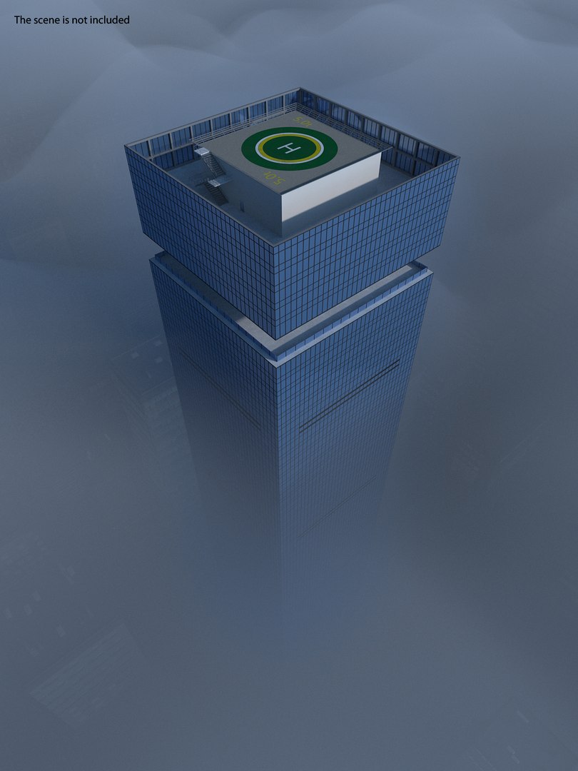 3D model skyscraper modern urban - TurboSquid 1474155