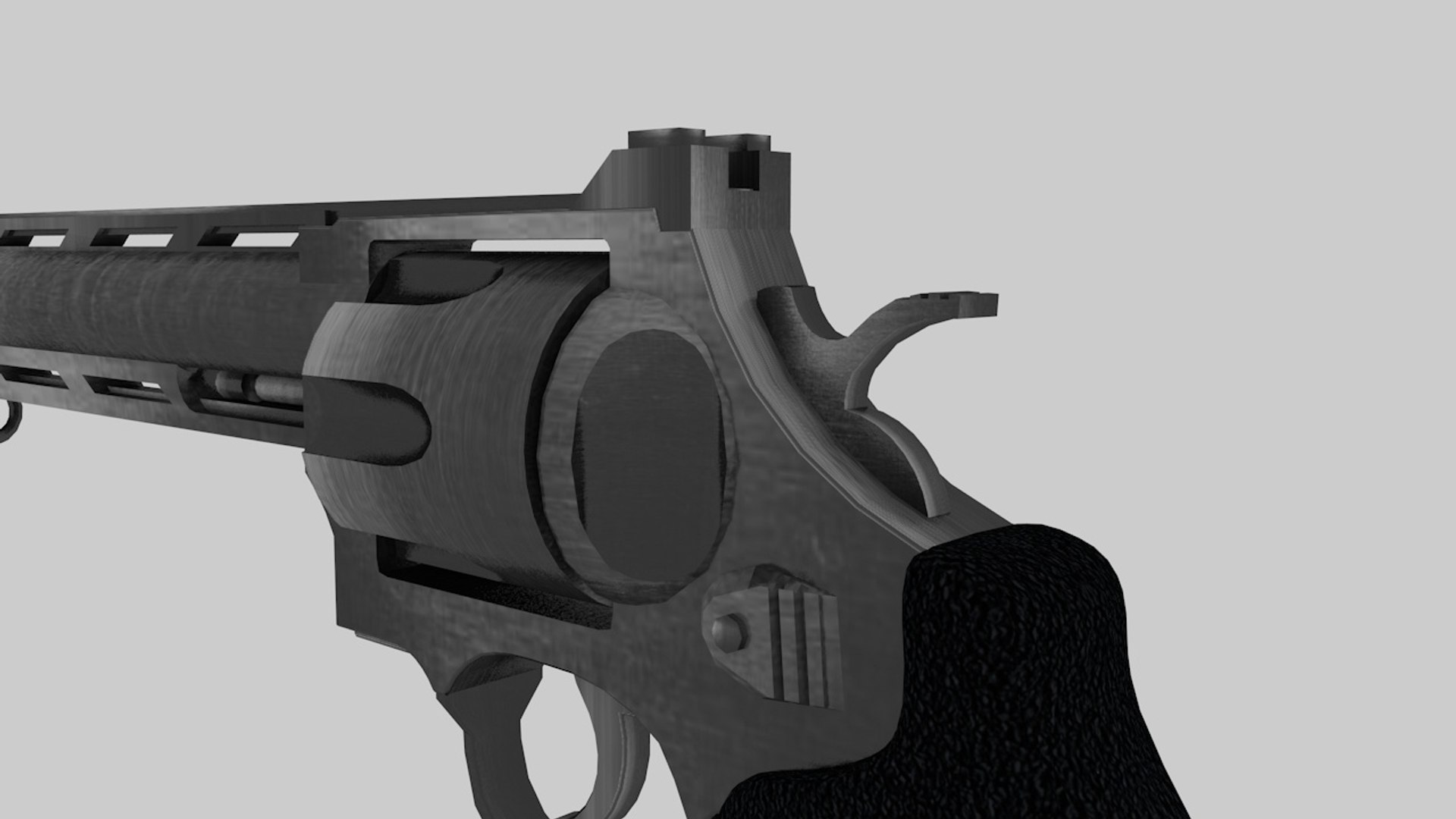 Revolver 3d Model