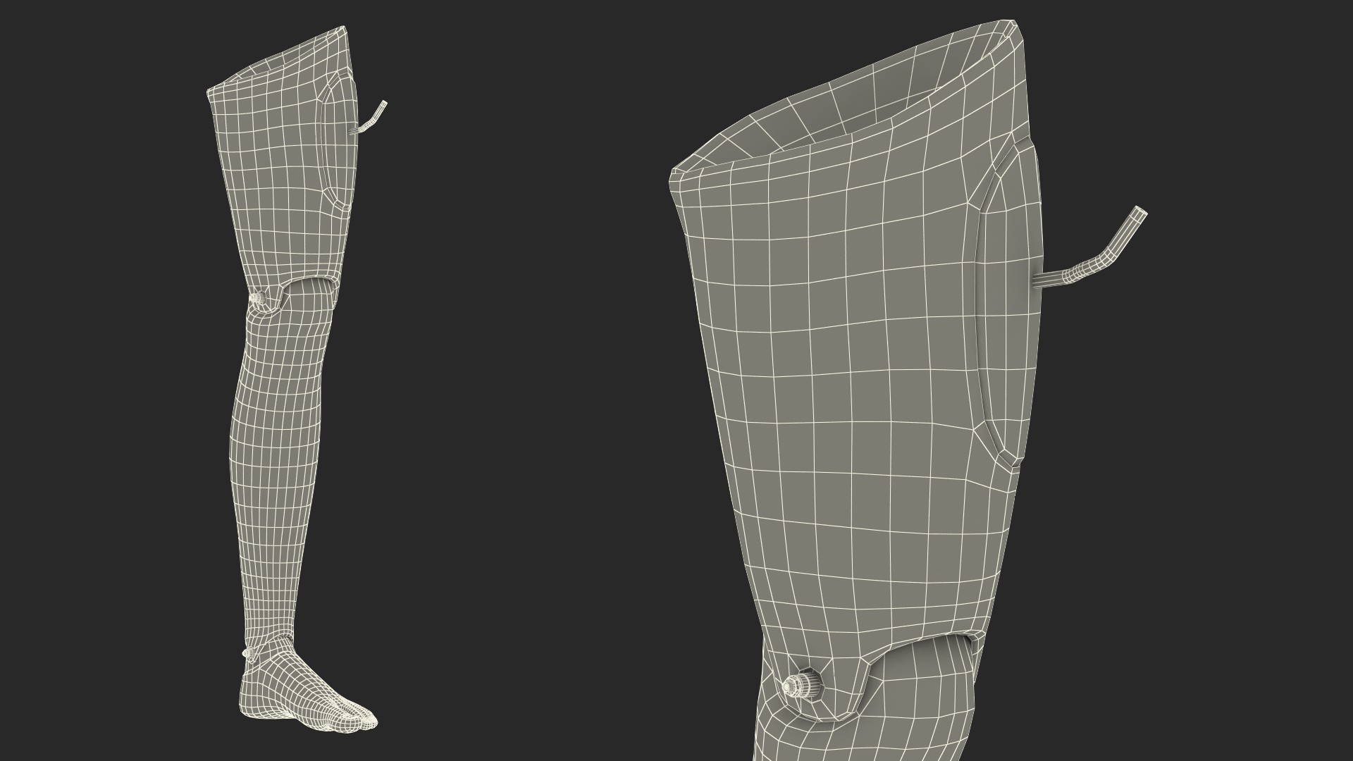 Injured Firstaid Mannequin Leg 3D - TurboSquid 1514459