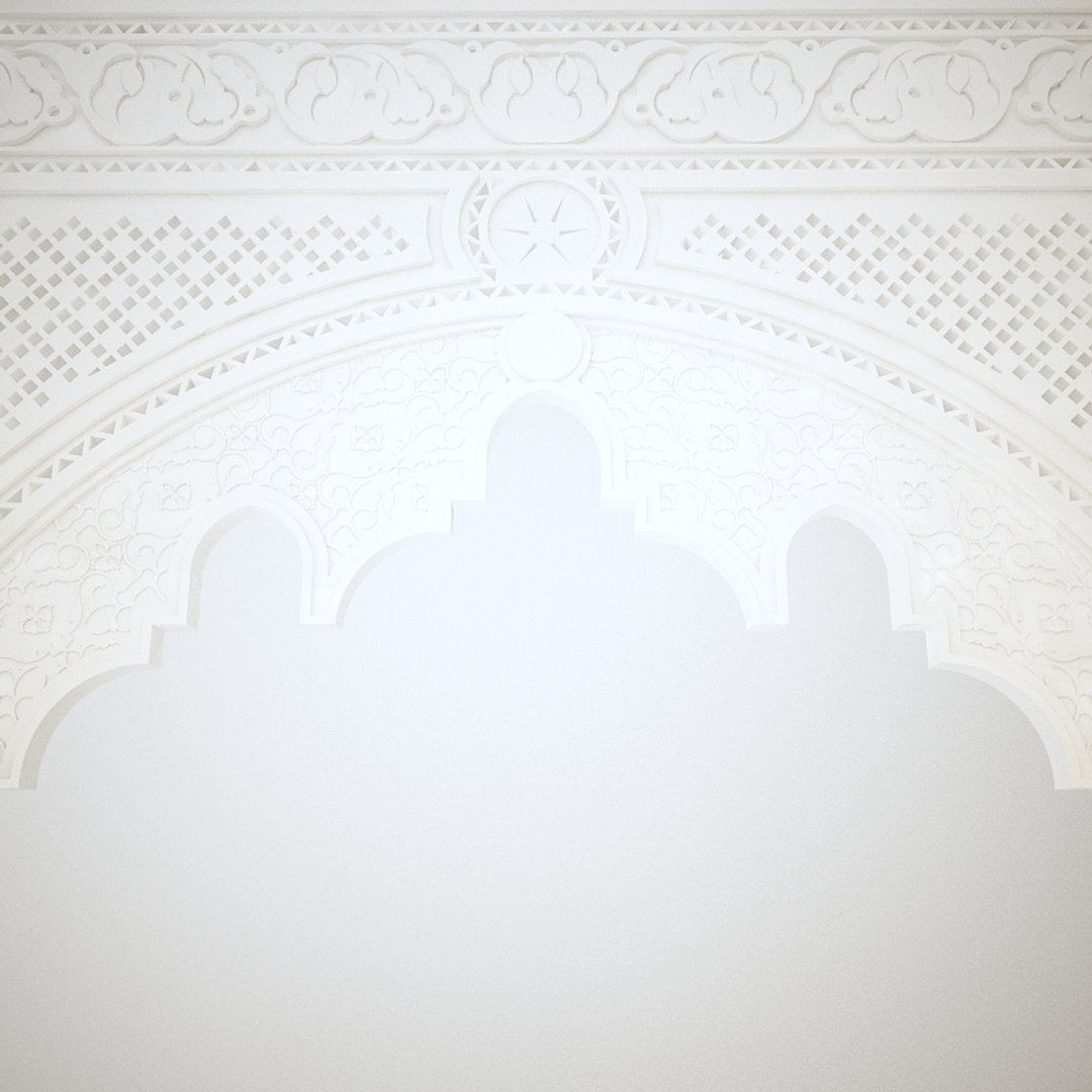 Islamic Arch 3D - TurboSquid 1271948