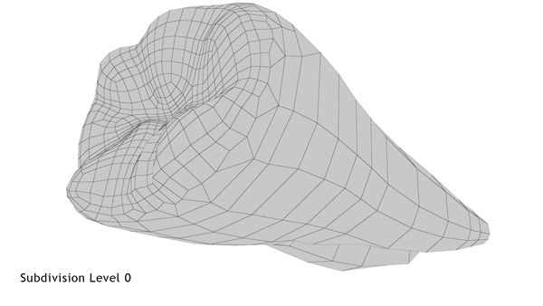 3D model human teeth lower molar - TurboSquid 1557212