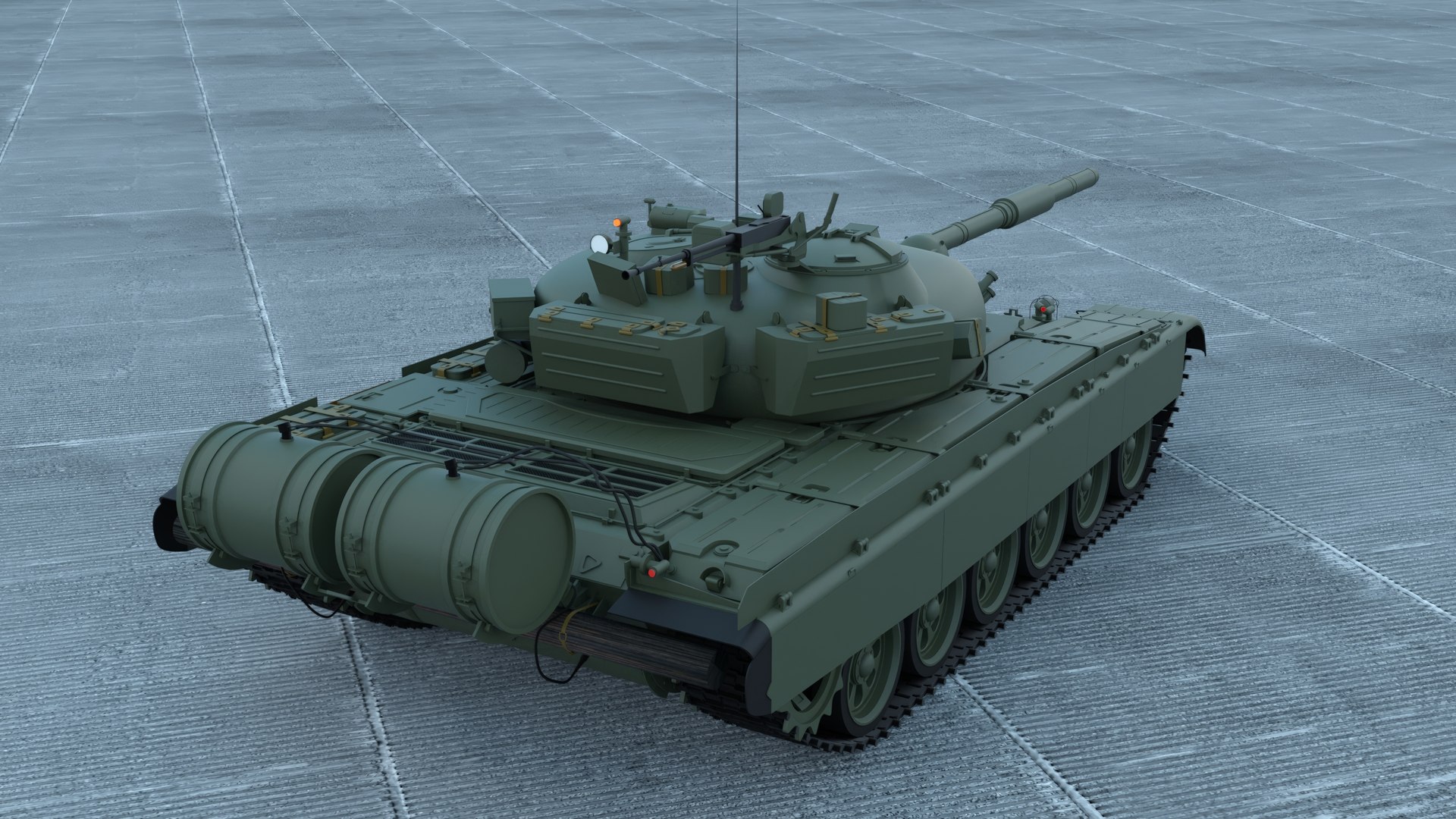 T 72 Ural 3ds Max 2022 Model - TurboSquid 2260765
