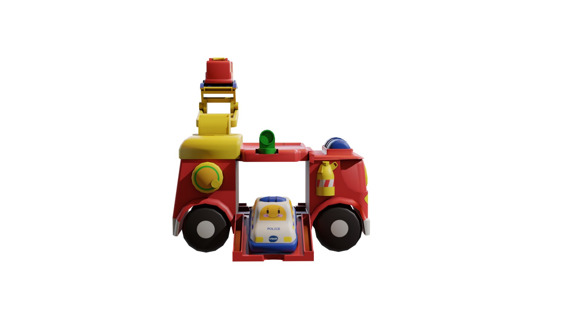Fire Engine Toy 3D Model - TurboSquid 2248068