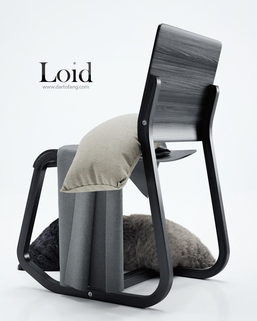 3d Model Loid Chair