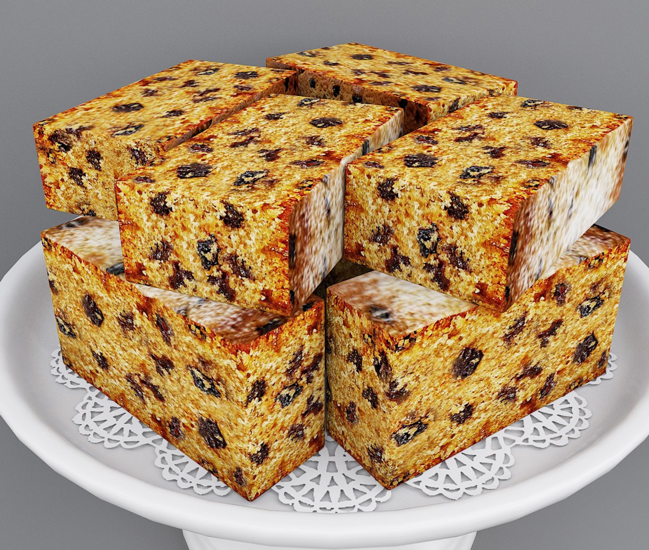 3D Cake Bars - TurboSquid 1913462