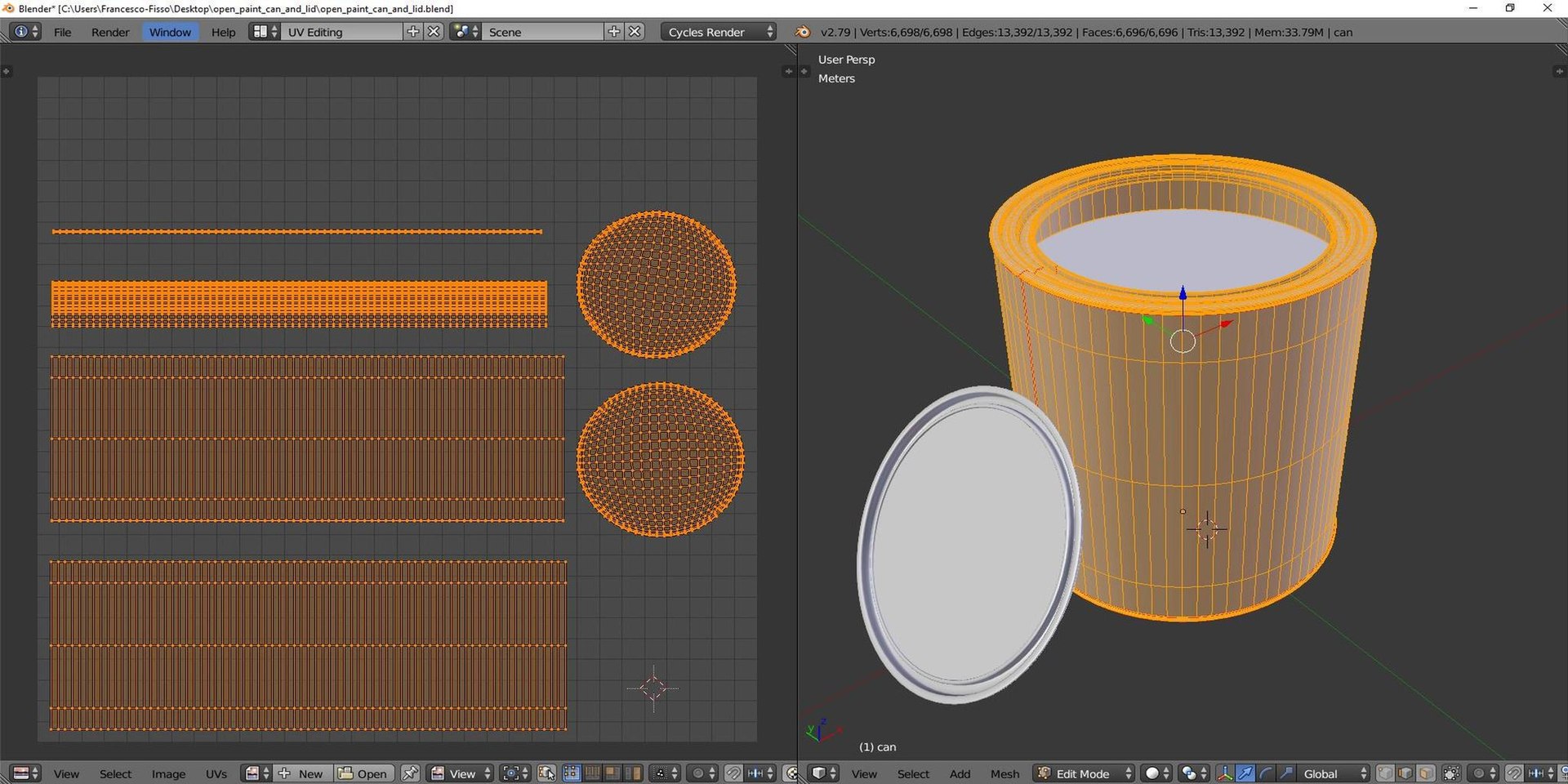 Open Paint Lid 3D - TurboSquid 1414510