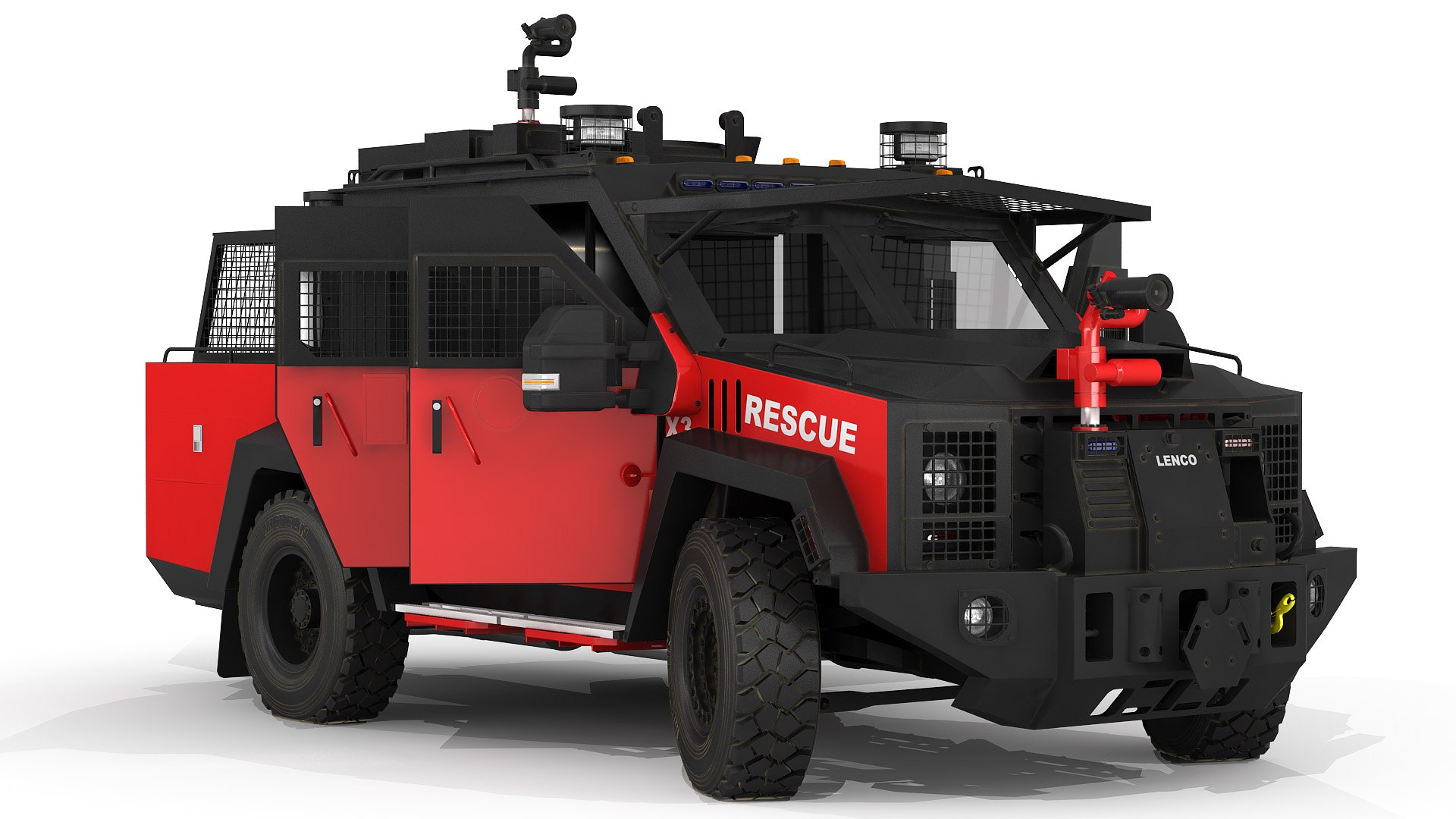 3D BearCat X3 3D - TurboSquid 1838296