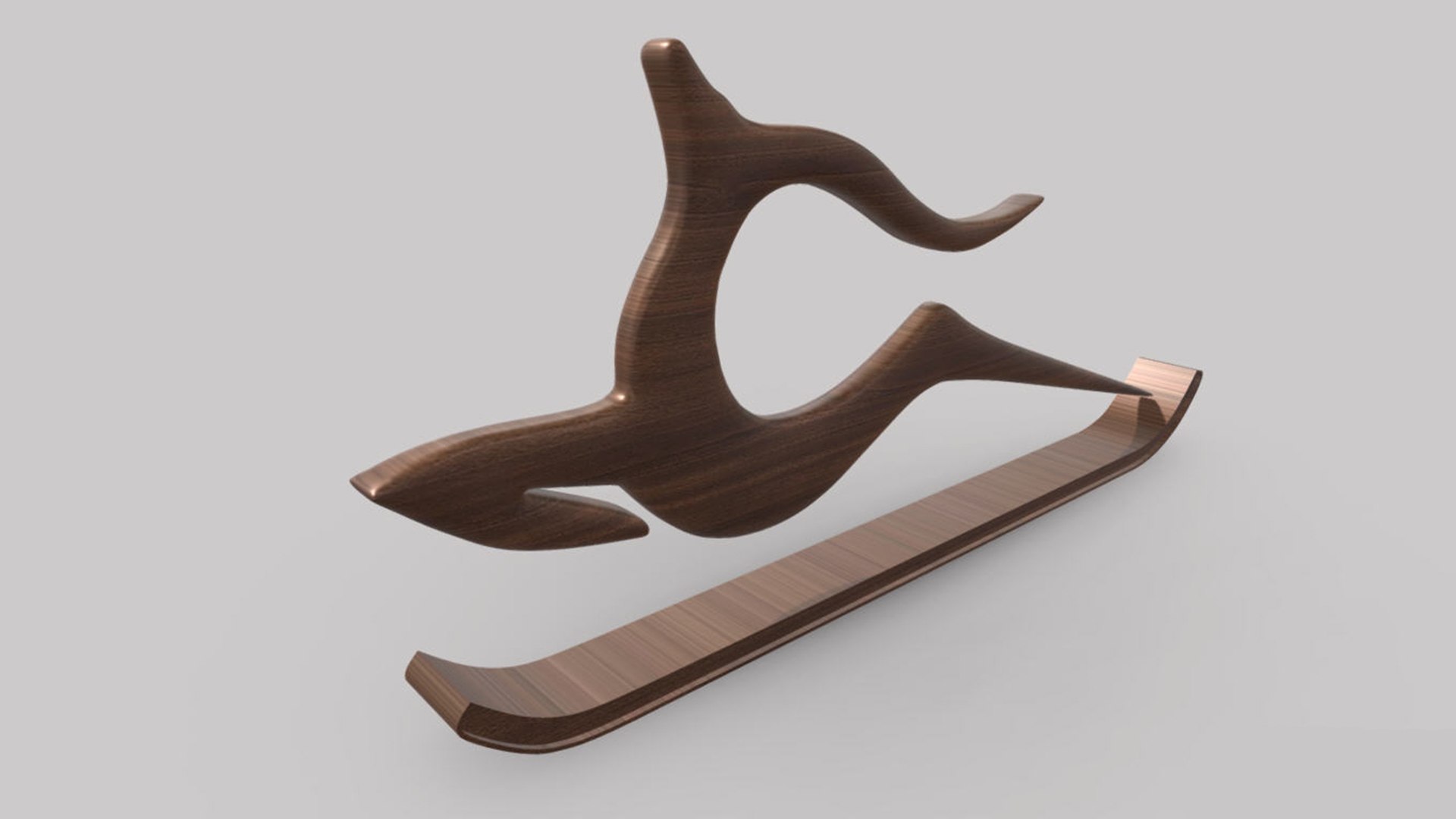3D Deer Wood Carving Model - TurboSquid 2242577