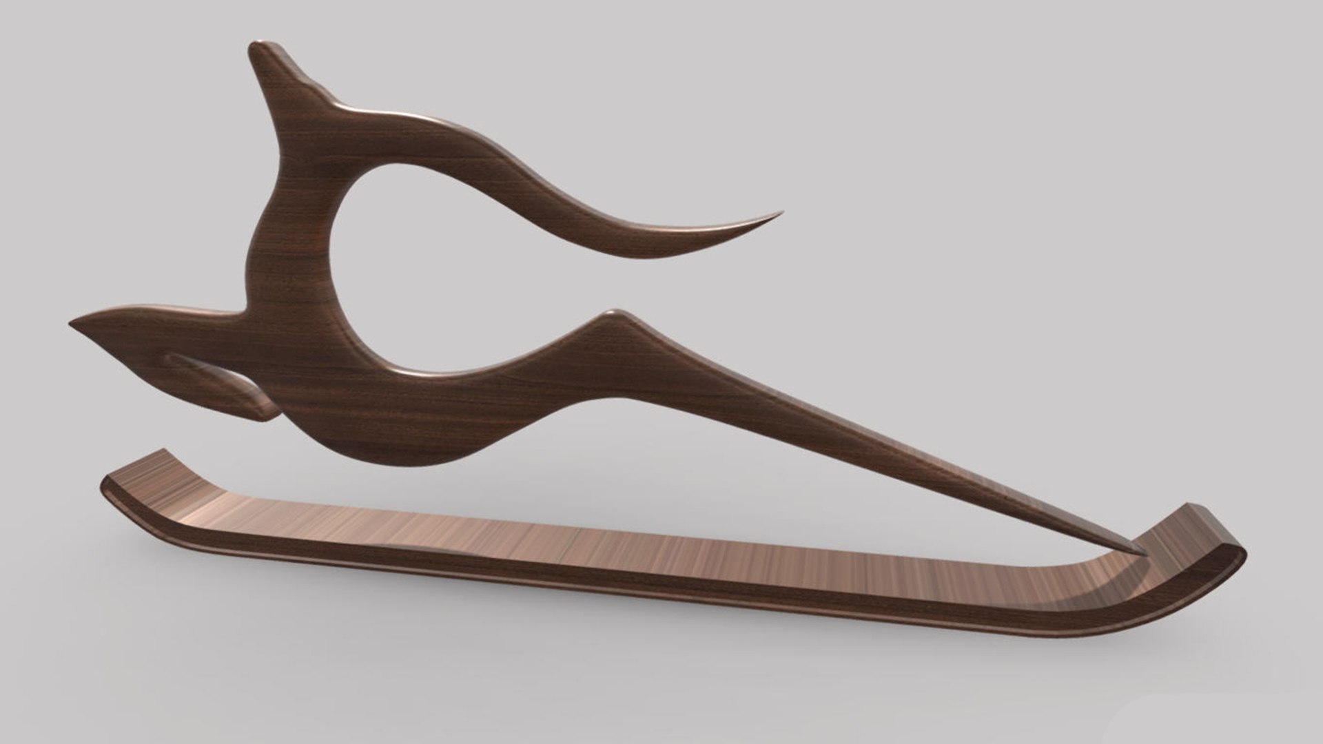 3D Deer Wood Carving Model - TurboSquid 2242577