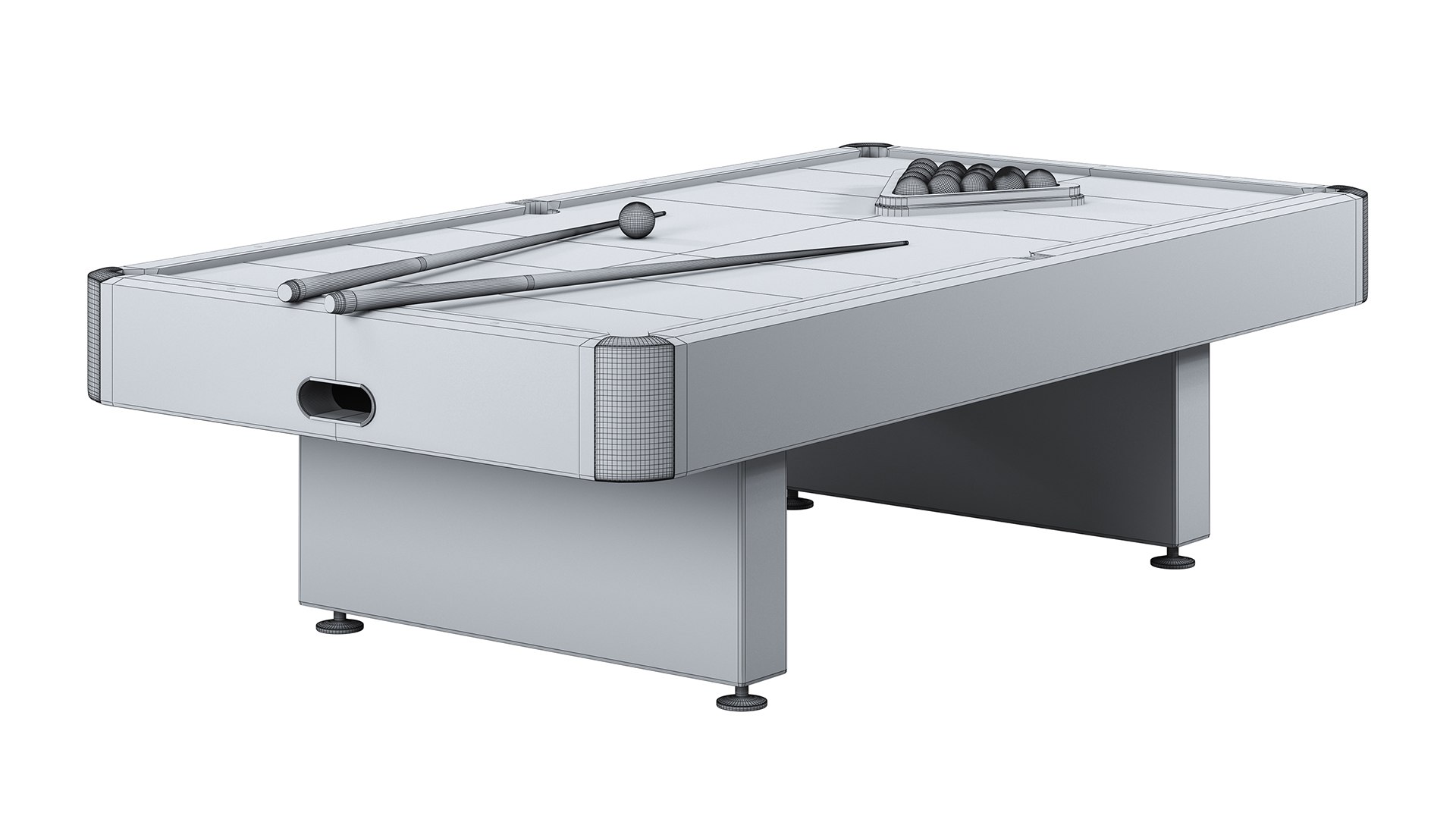 Pool Table 01 3D Model - TurboSquid 1860427