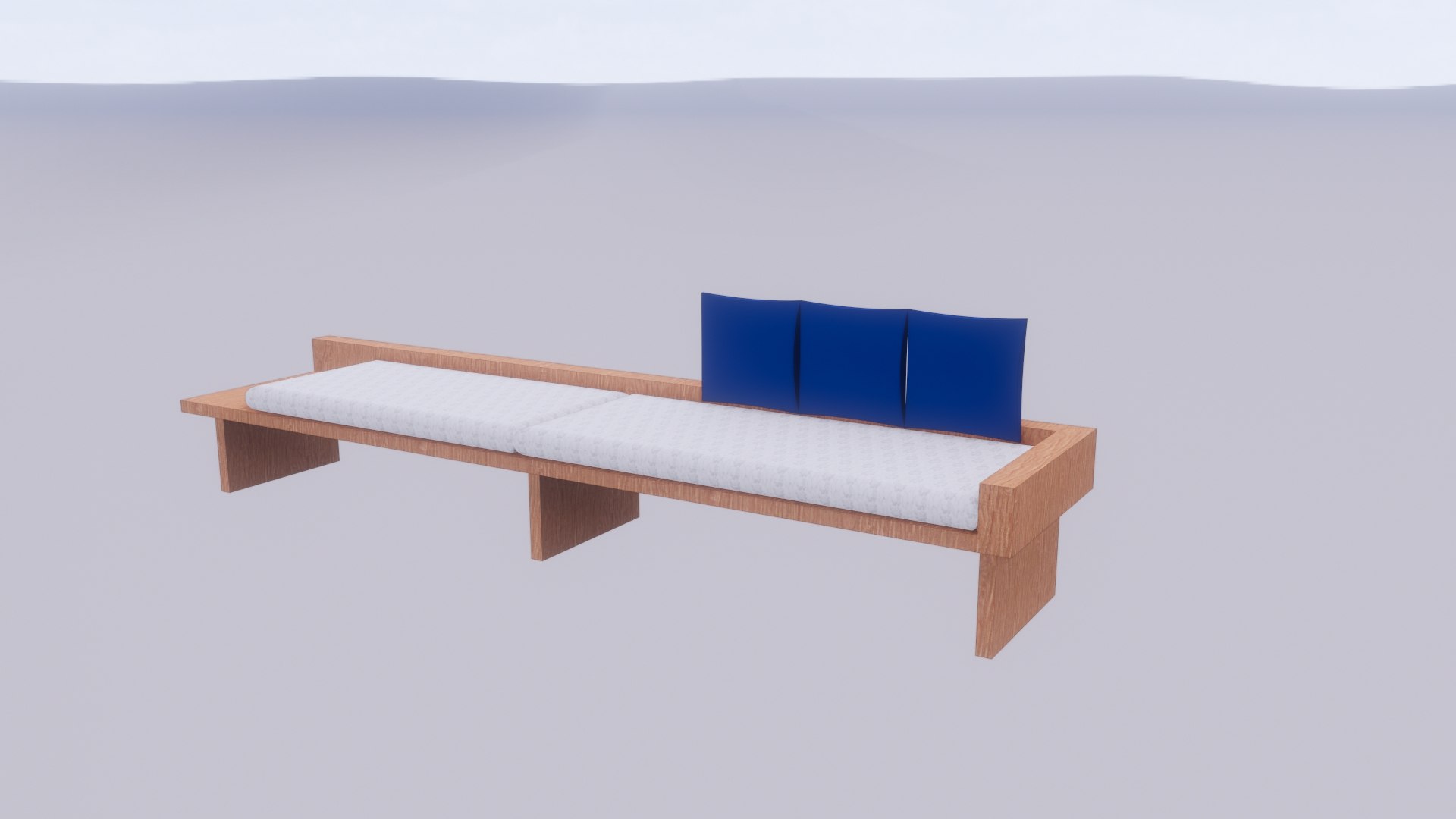 Timber Day Bed 3D Model - TurboSquid 1301729