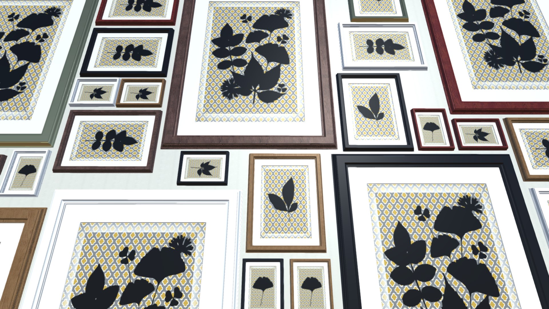 3d Model Unity Paintings